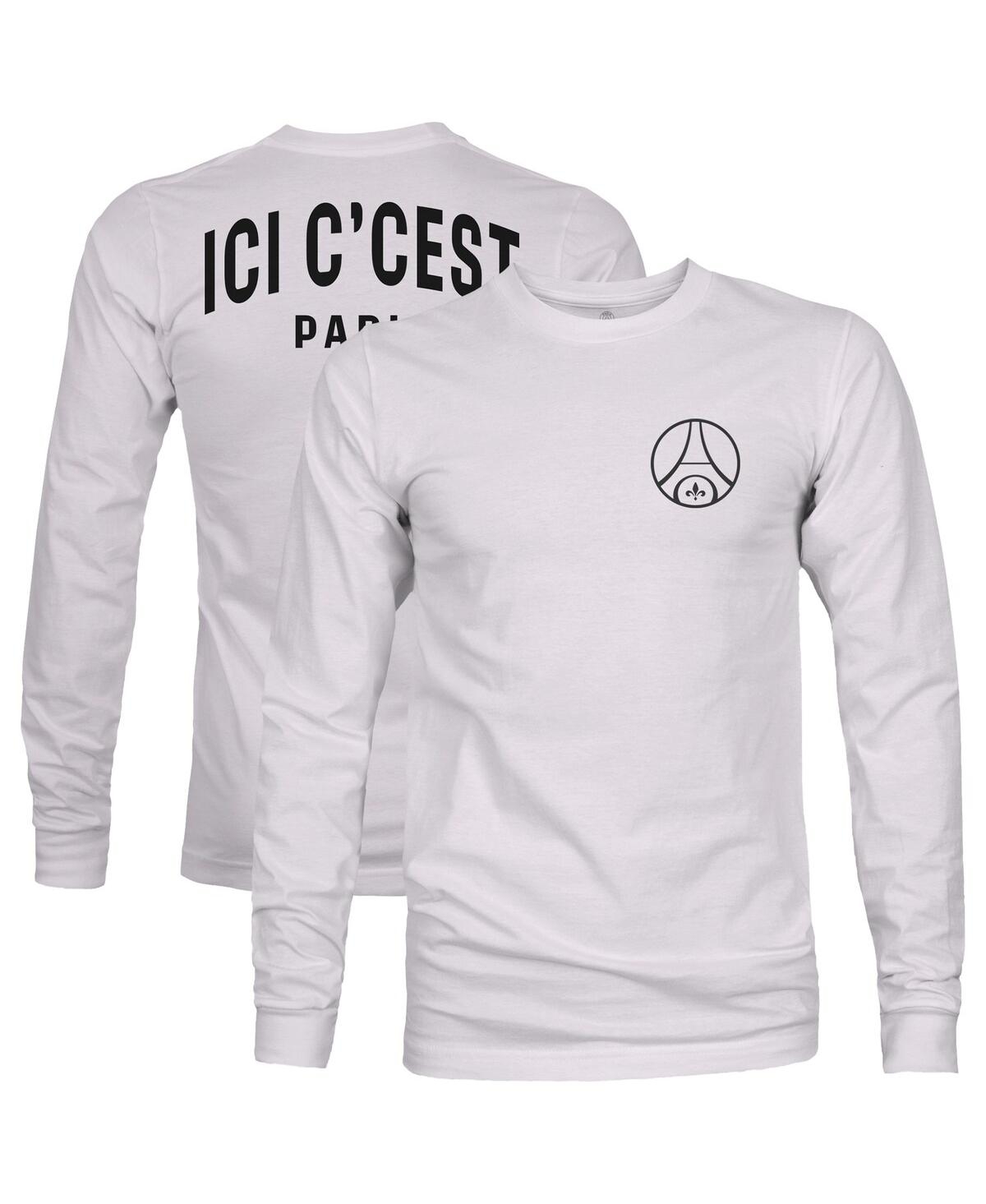 Click here for 1863FC Mens Gray Paris Saint-Germain Back Team Arc... prices