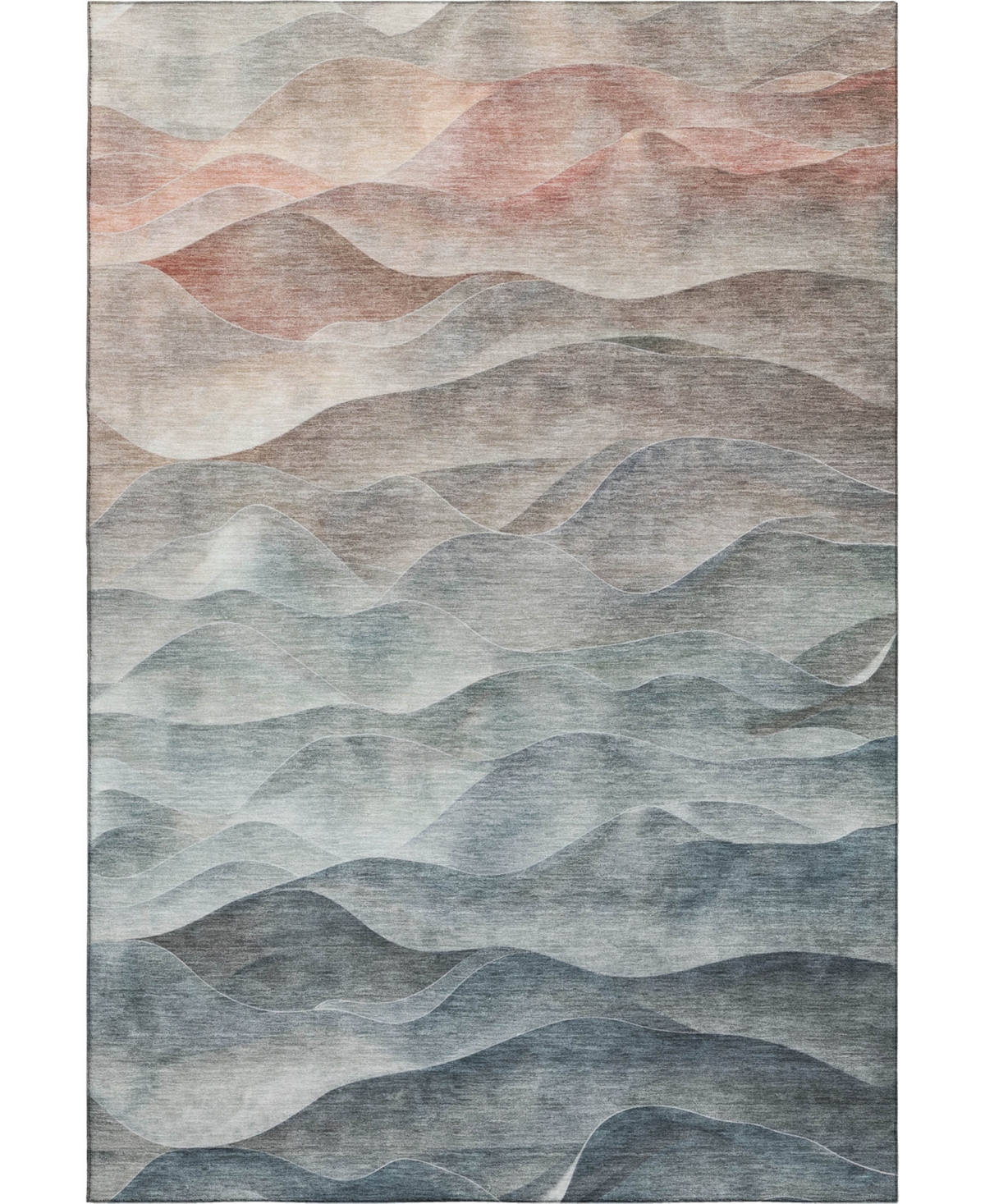 Click here for Dalyn Pacifica PA2 8x10 Area Rug - Blue  Brown prices