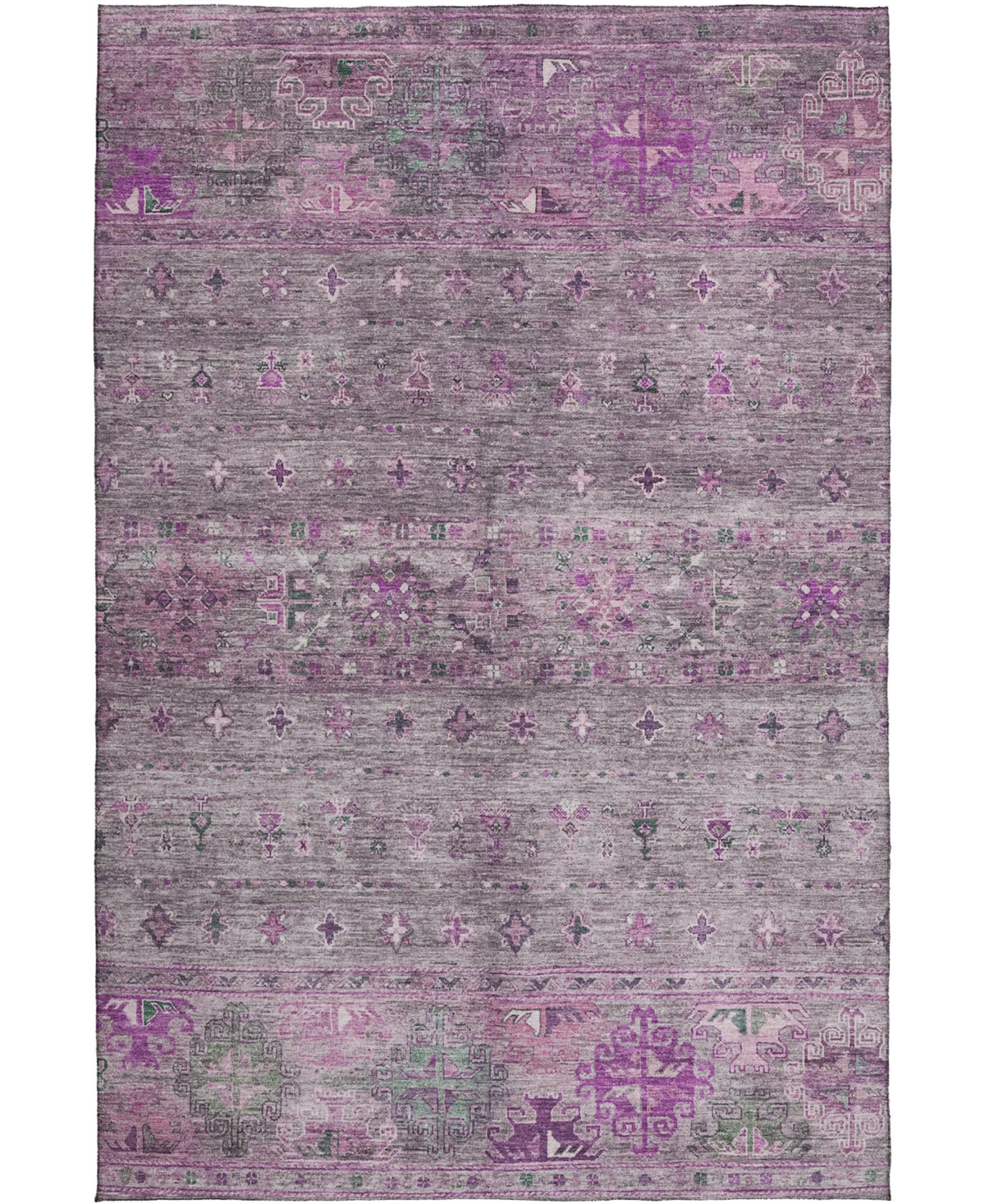 Click here for Dalyn Karaj KJ5 5x76 Area Rug - Purple prices