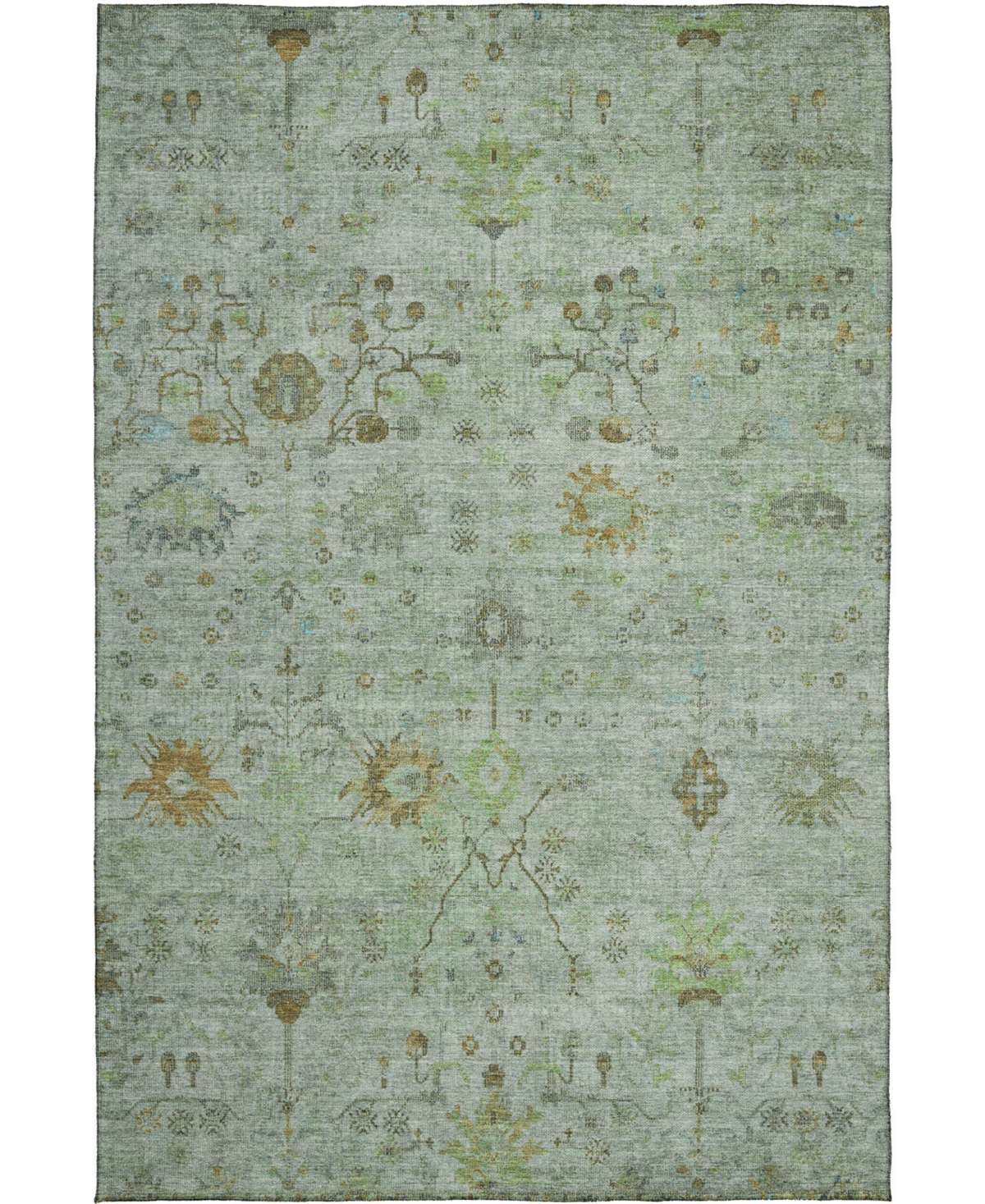Click here for Dalyn Solace SL4 5x76 Area Rug - Mint  Grass prices
