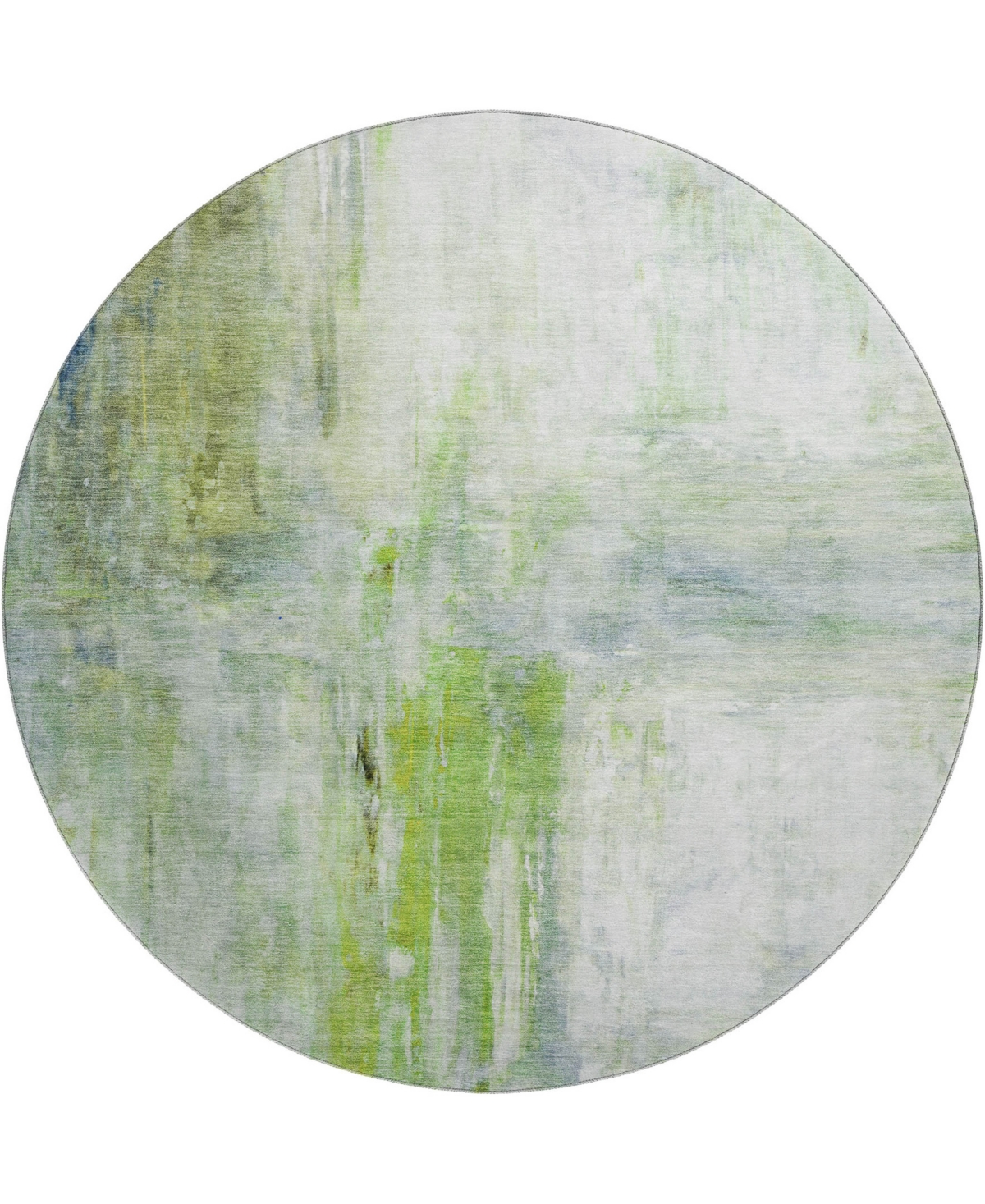 Click here for Dalyn Ravenna RN2 8x8 Round Area Rug - Grass  Lime prices