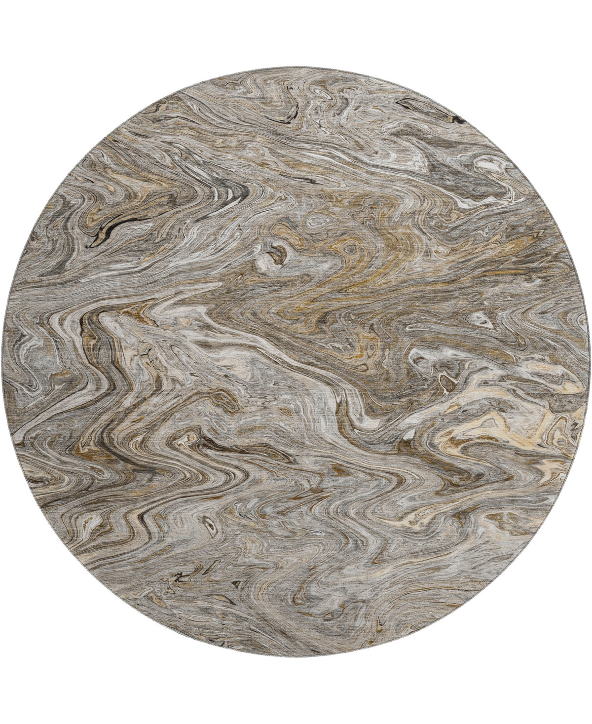Click here for Dalyn Ravenna RN8 8x8 Round Area Rug - Taupe prices