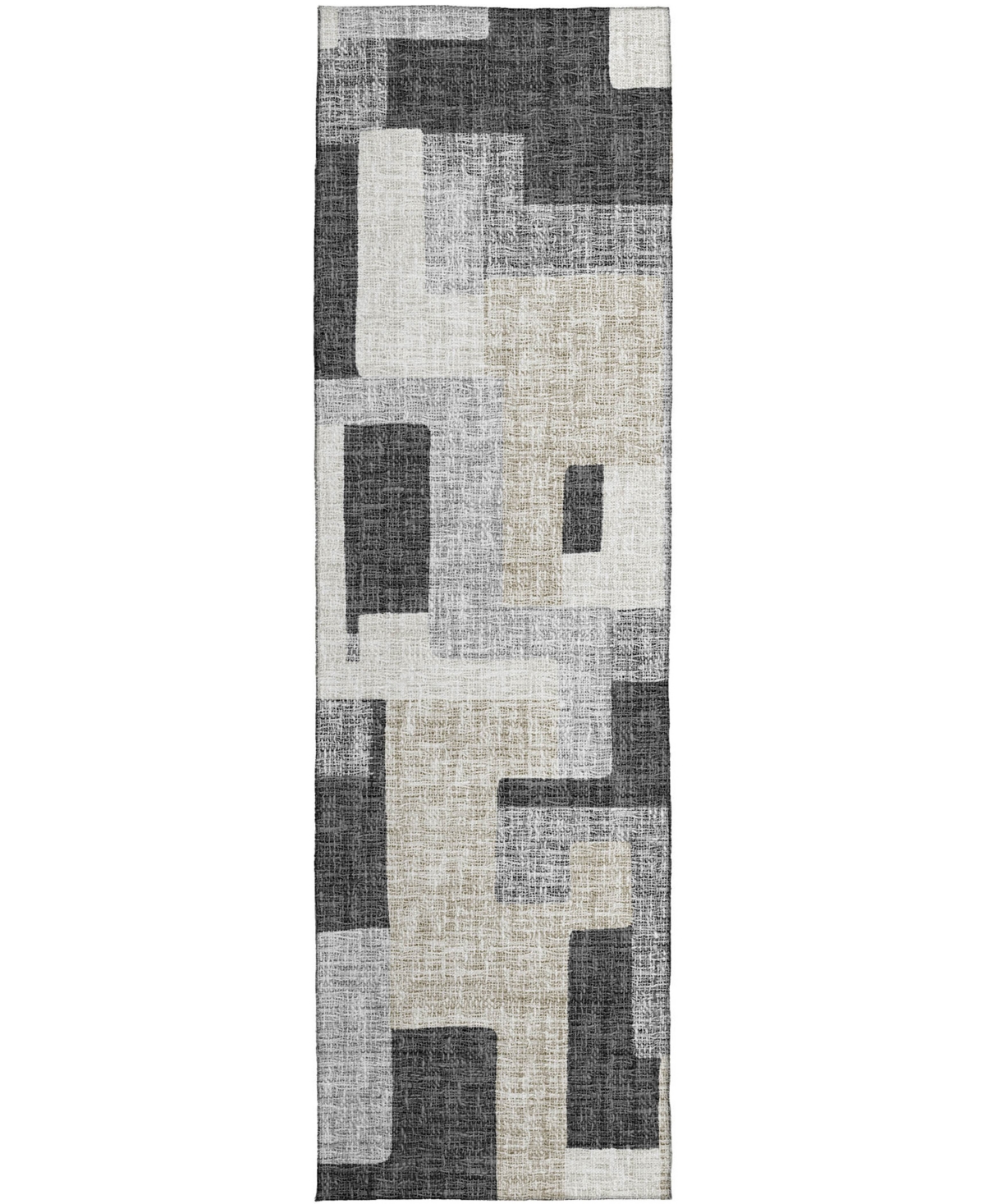 Click here for Dalyn Portico PO3 23x76 Runner Area Rug - Gray prices