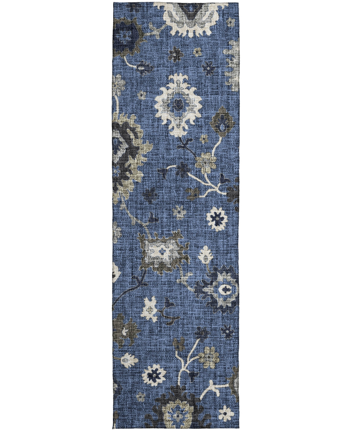 Click here for Dalyn Portico PO6 23x76 Runner Area Rug - Blue prices