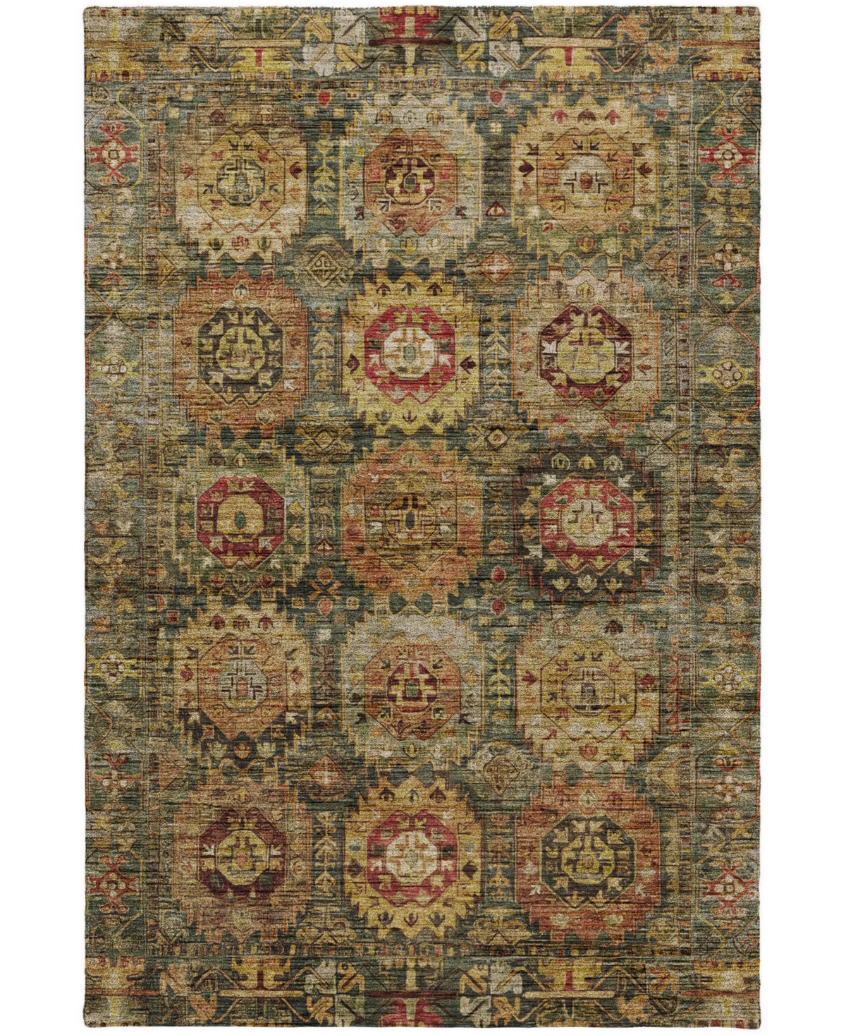 Click here for Dalyn Silk Road SR11 3x5 Area Rug - Ivy  Green prices