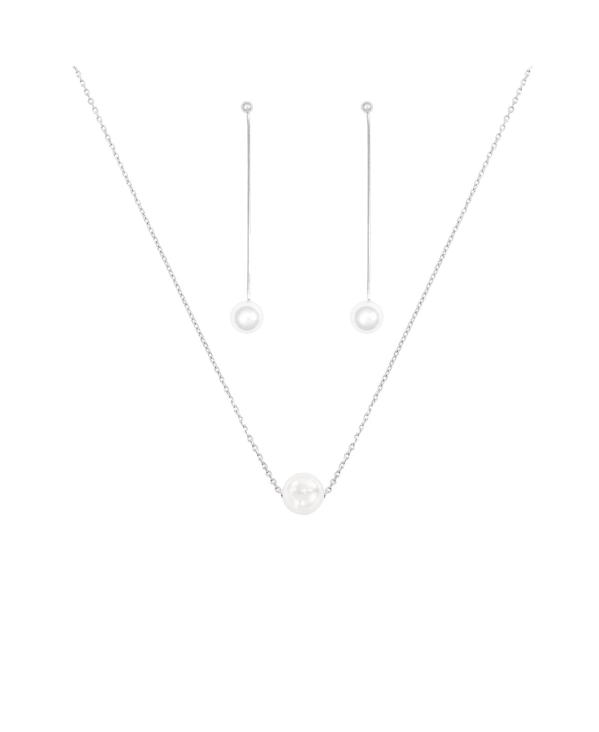 Click here for Sterling Silver 18k Gold Plated Abby Single Cultur... prices