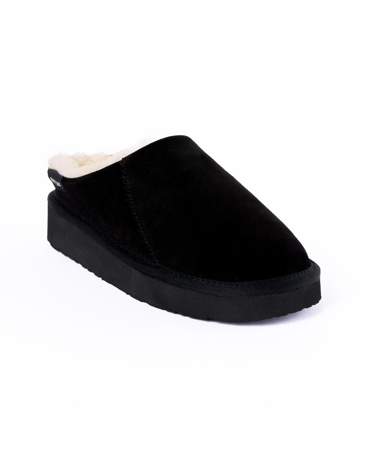 Click here for Minnetonka Womens Coze Around Clog Suede Slippers... prices