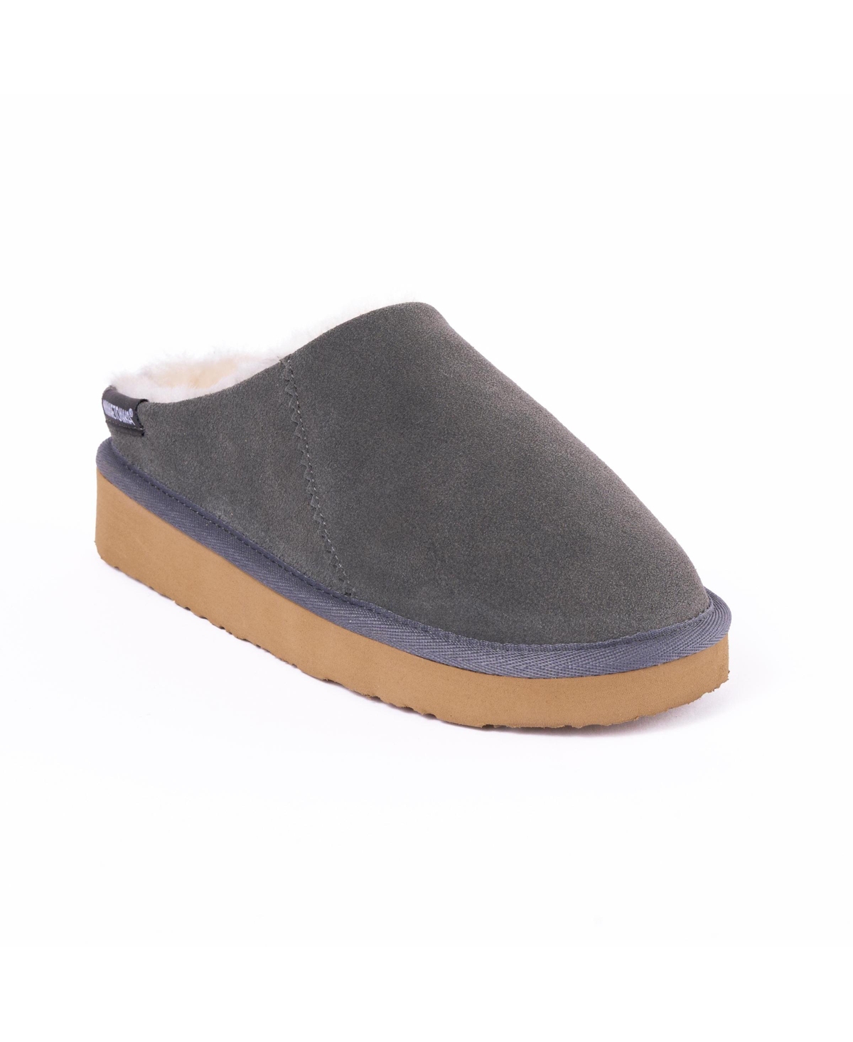 Click here for Minnetonka Womens Coze Around Clog Suede Slippers... prices