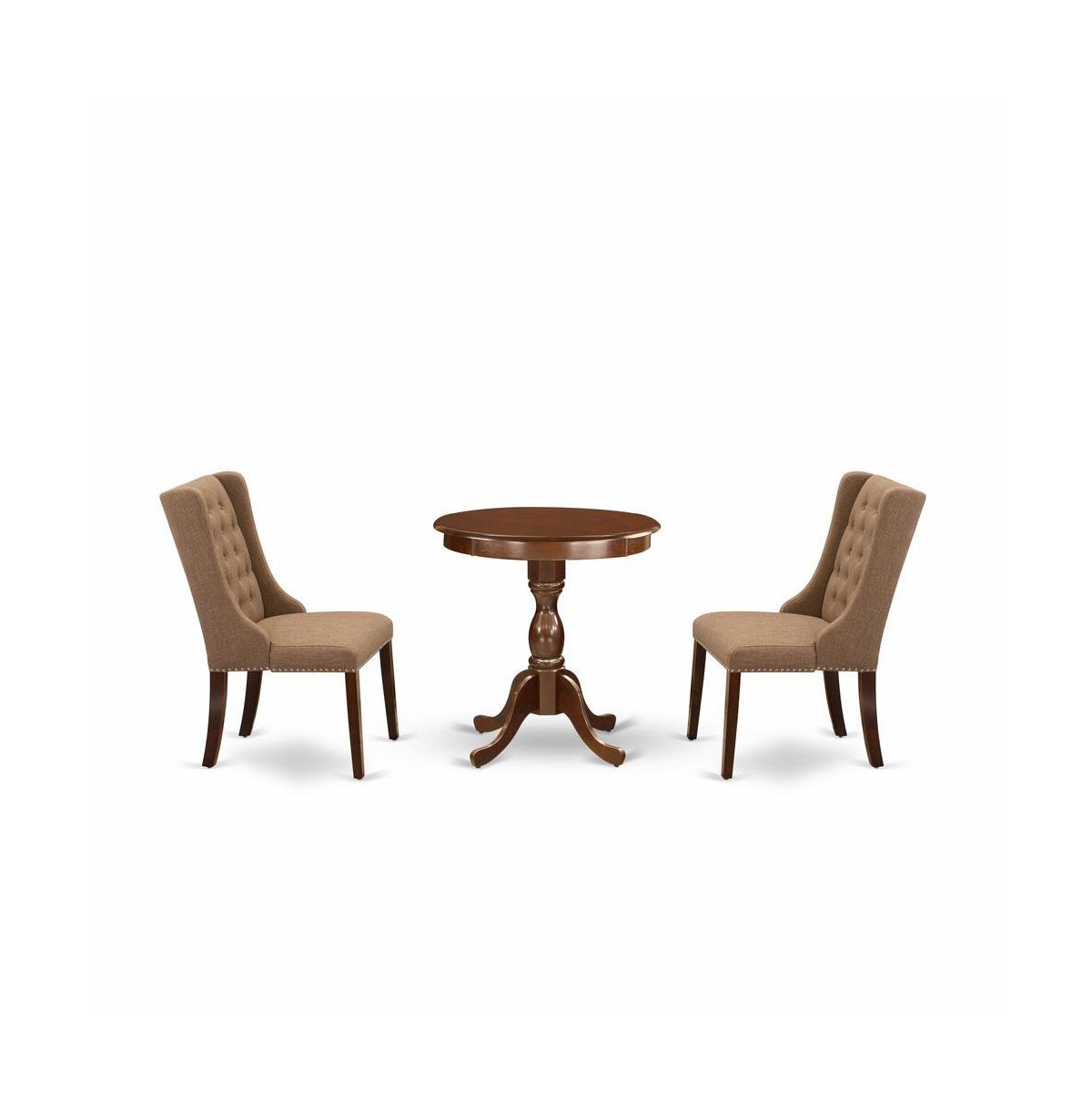Click here for East West Furniture 3-Pc Dining Room Set - 2 Dinin... prices