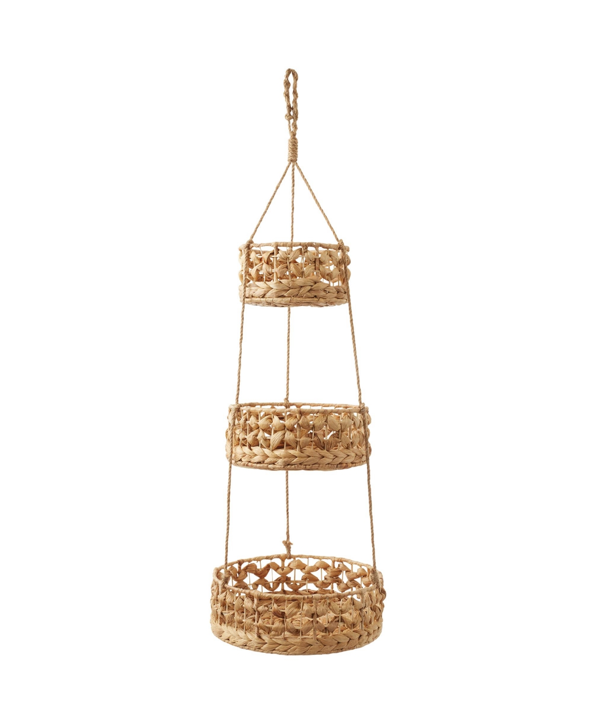 Click here for Casafield 3-Tier Hanging Fruit Basket Set  Natural... prices