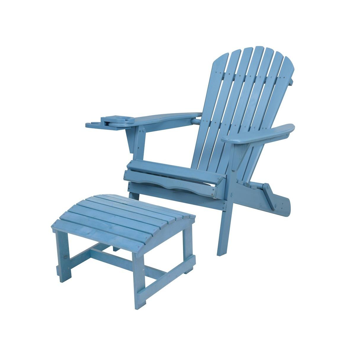 Click here for Jiallo Foldable Adirondack Chair With Cup Holders... prices