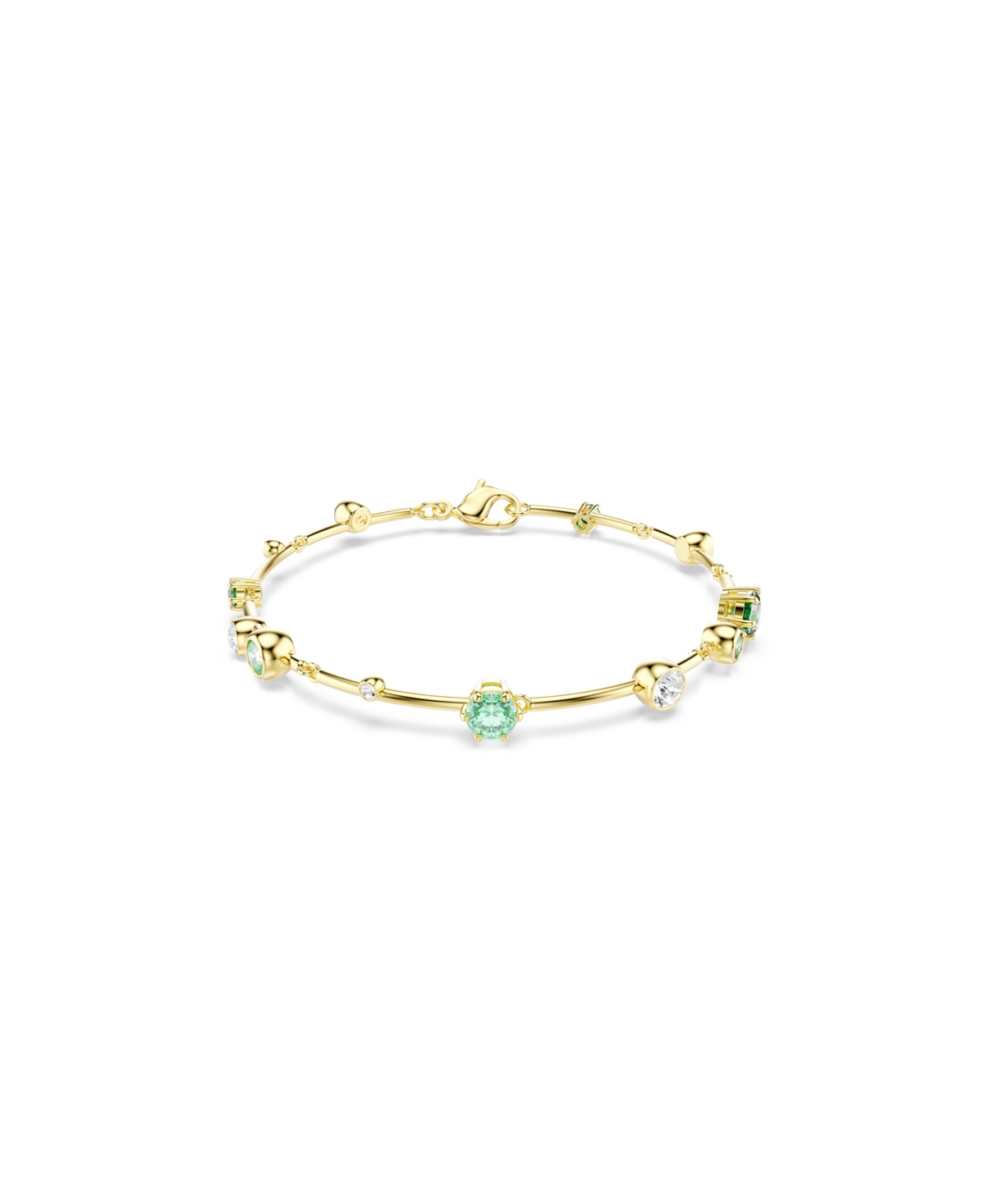 Click here for Swaroski Constella Gold-Tone Plated Bracelet - Gre... prices