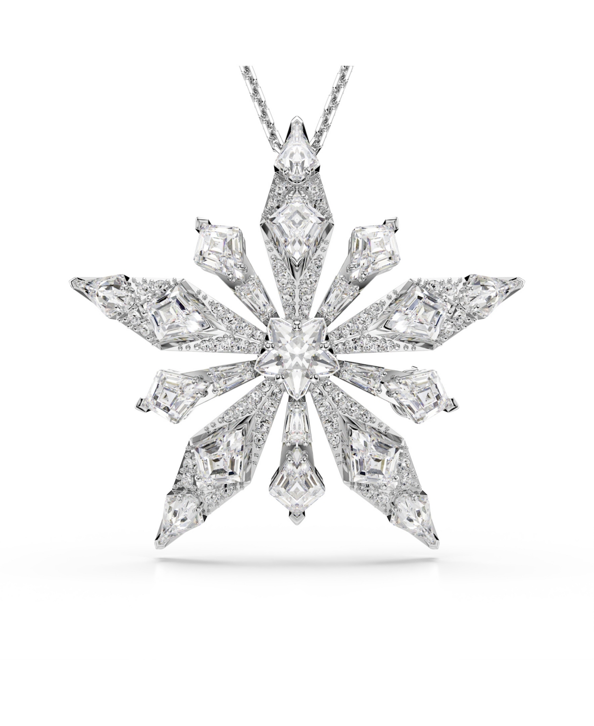 Click here for Swarovski Idyllia Rhodium Plated Pendant Necklace... prices