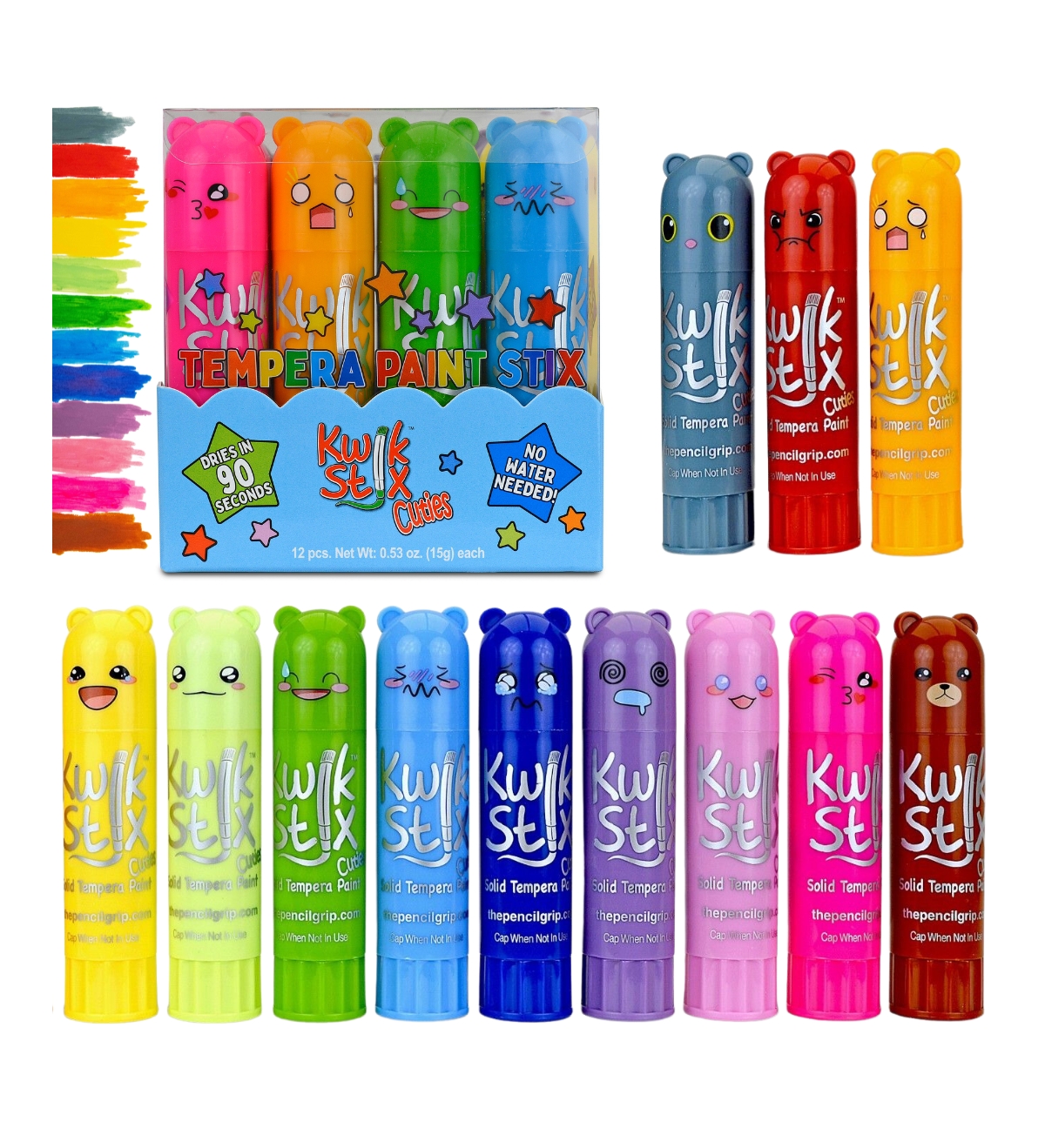 Click here for Kwik Stix Cuties  Set of 12 Colors prices