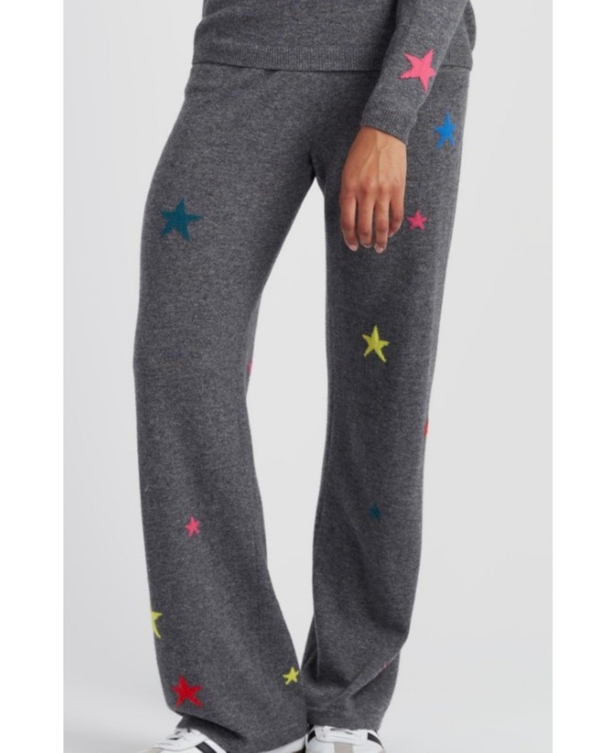 Click here for Chinti & Parker Womens Wool Cashmere Star Wide-Leg... prices