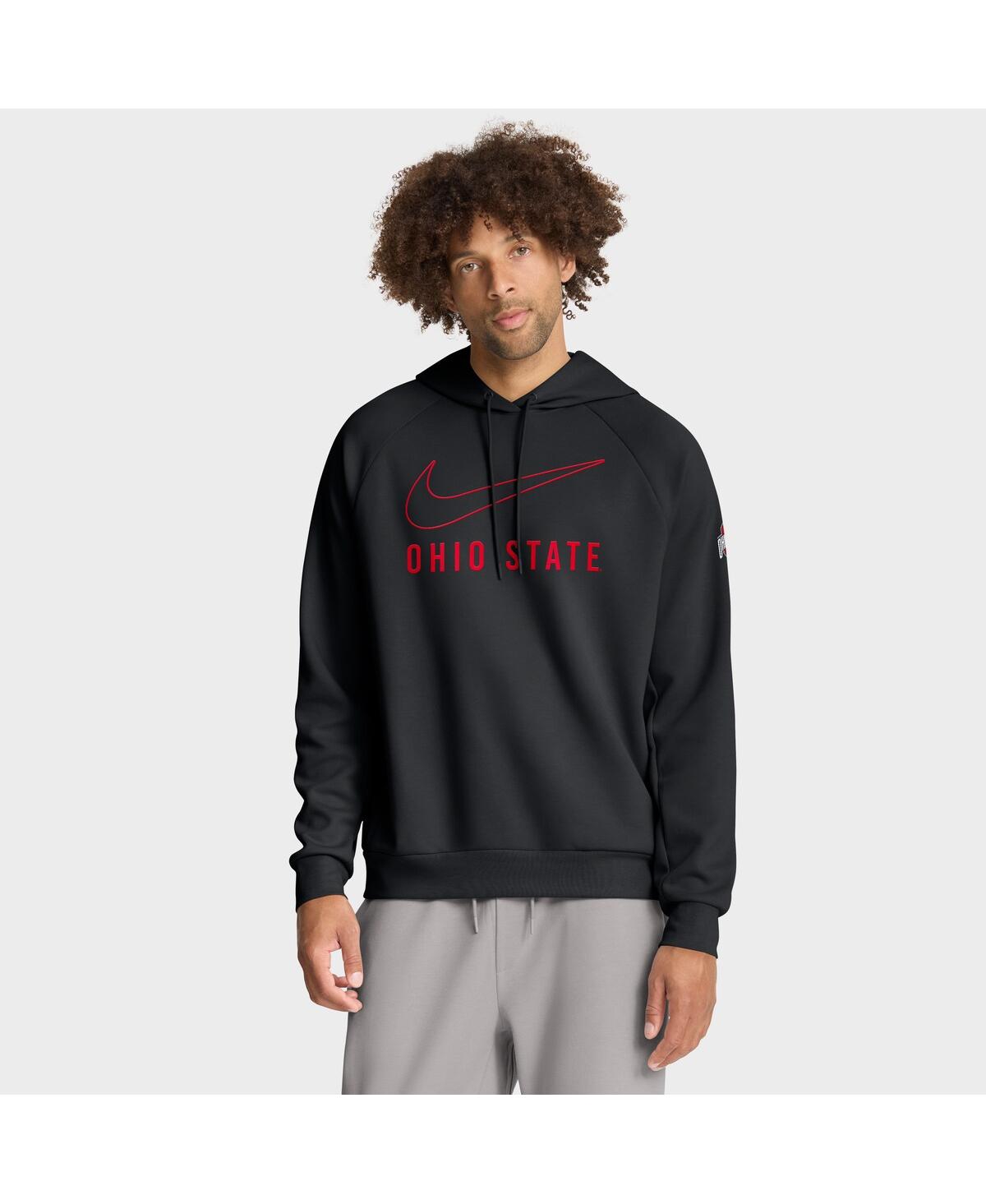 Click here for Nike Mens Black Ohio State Buckeyes Premium Raglan... prices