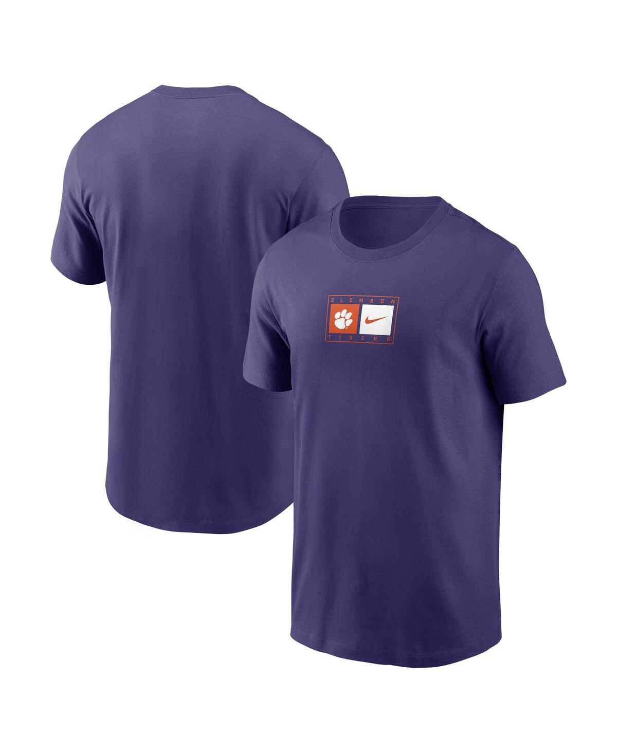 Click here for Nike Mens Purple Clemson Tigers Campus Logo Swoosh... prices