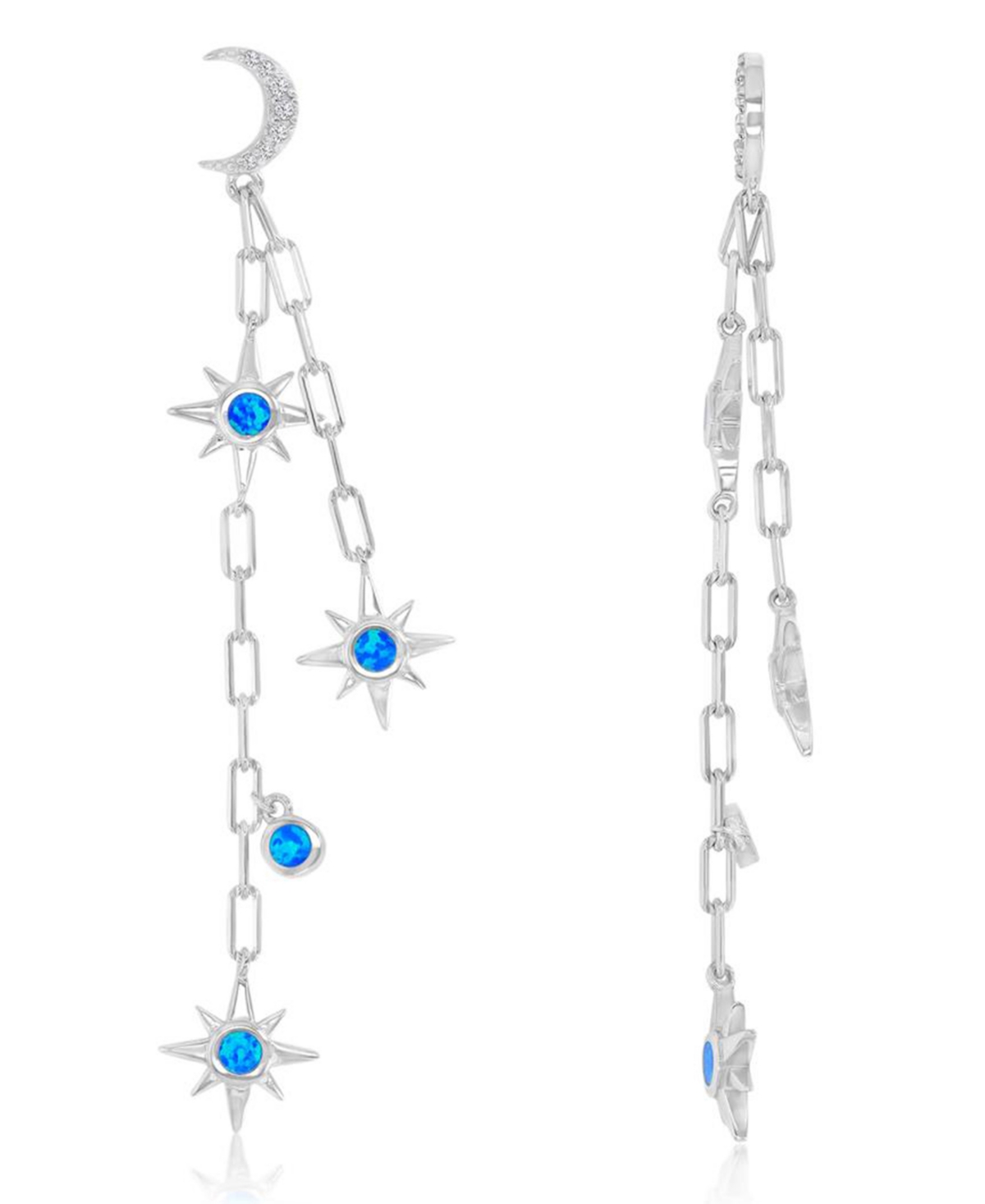 Click here for Macys Opal Earrings in Sterling Silver - Silver prices