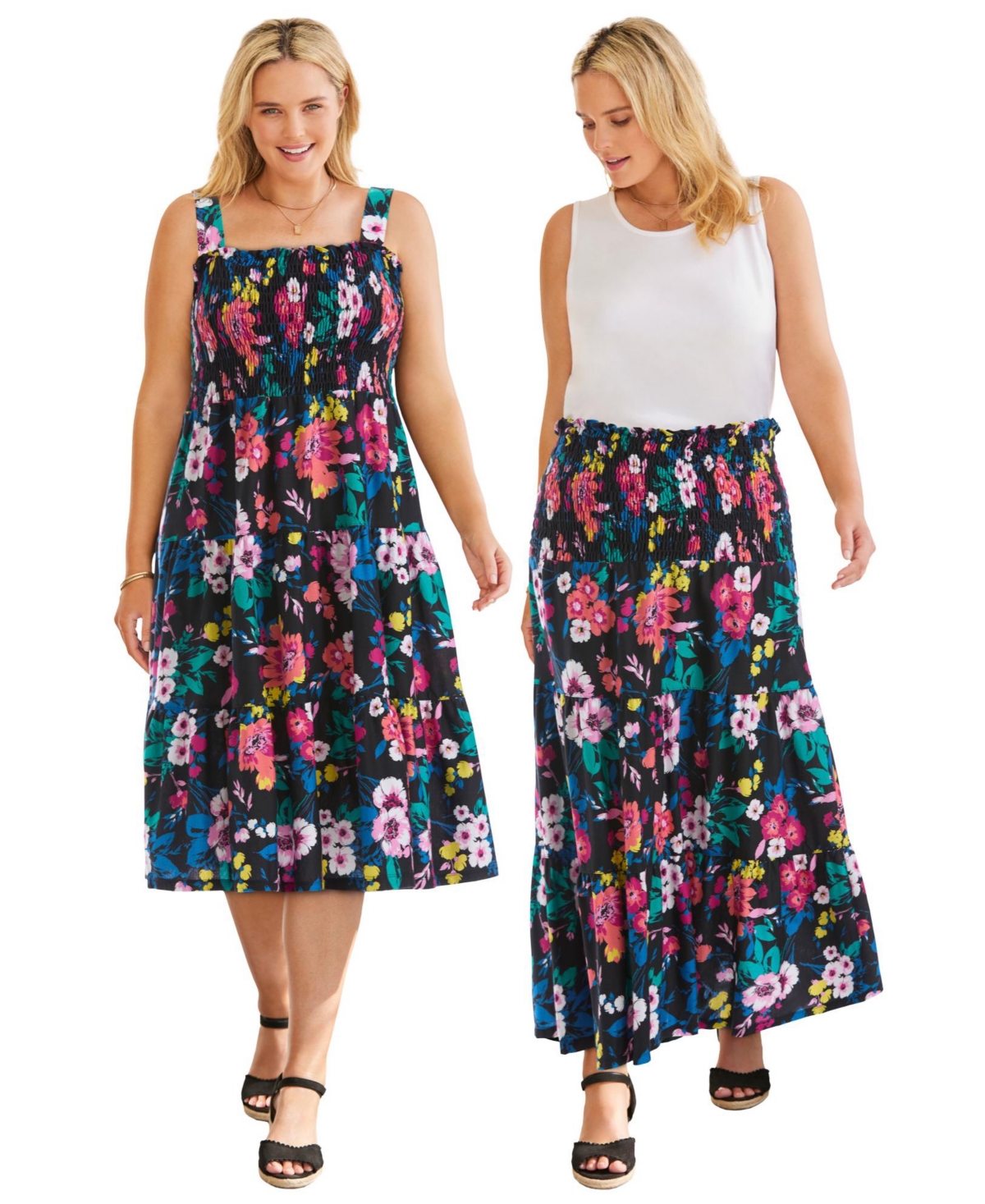 Click here for Woman Within Womens Within Convertible Dress To Sk... prices
