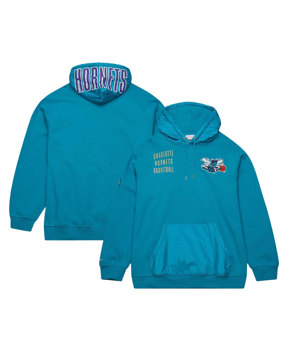 Click here for Mitchell & Ness Mens Teal Charlotte Hornets Team O... prices