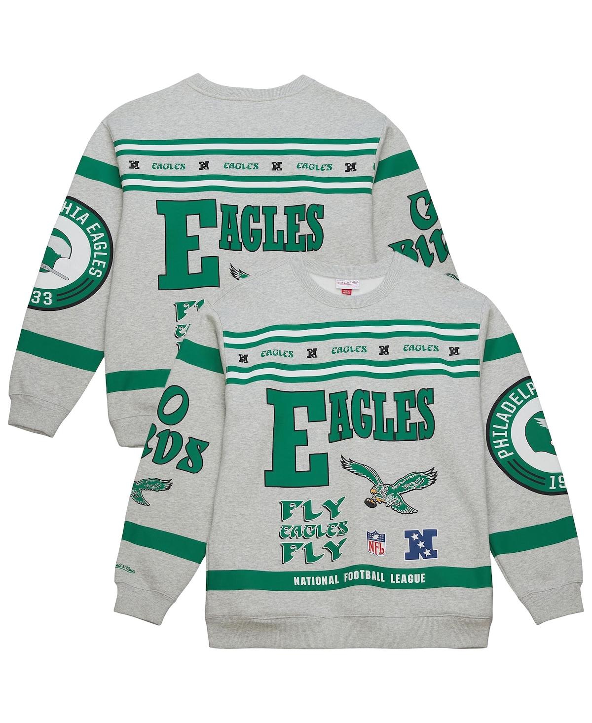 Click here for Mitchell & Ness Mens Heather Gray Philadelphia Eag... prices