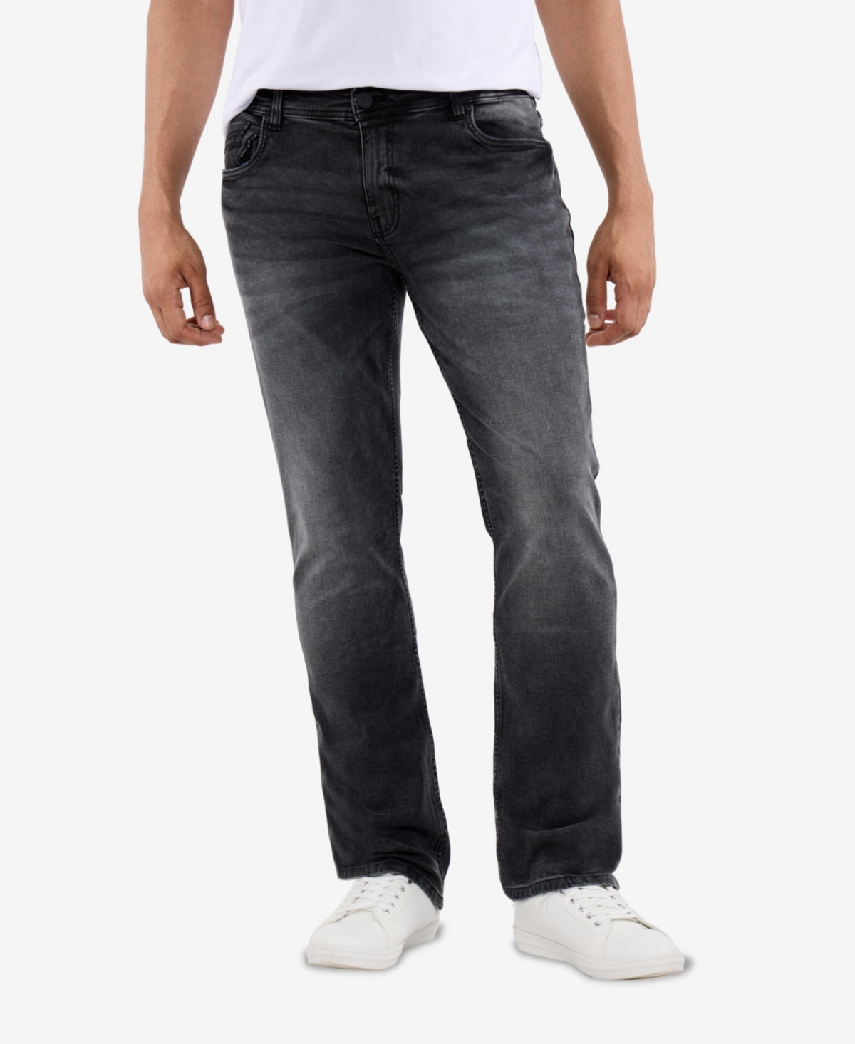 Click here for Xray Mens Slim Fit Silicone Back Pocket Jeans - Bl... prices