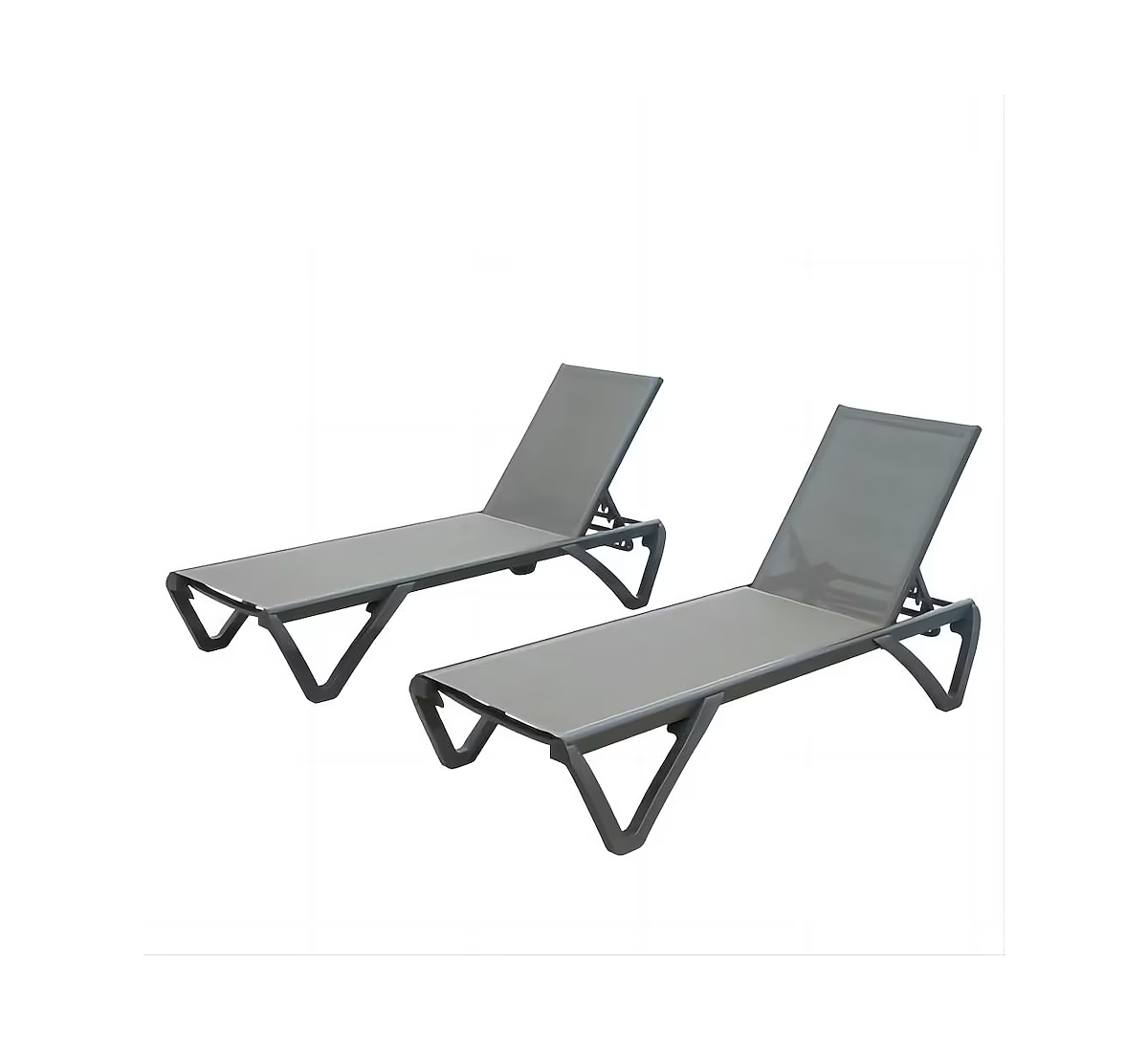 Click here for Clihome Patio Chaise Lounge Outdoor Aluminum Polyp... prices
