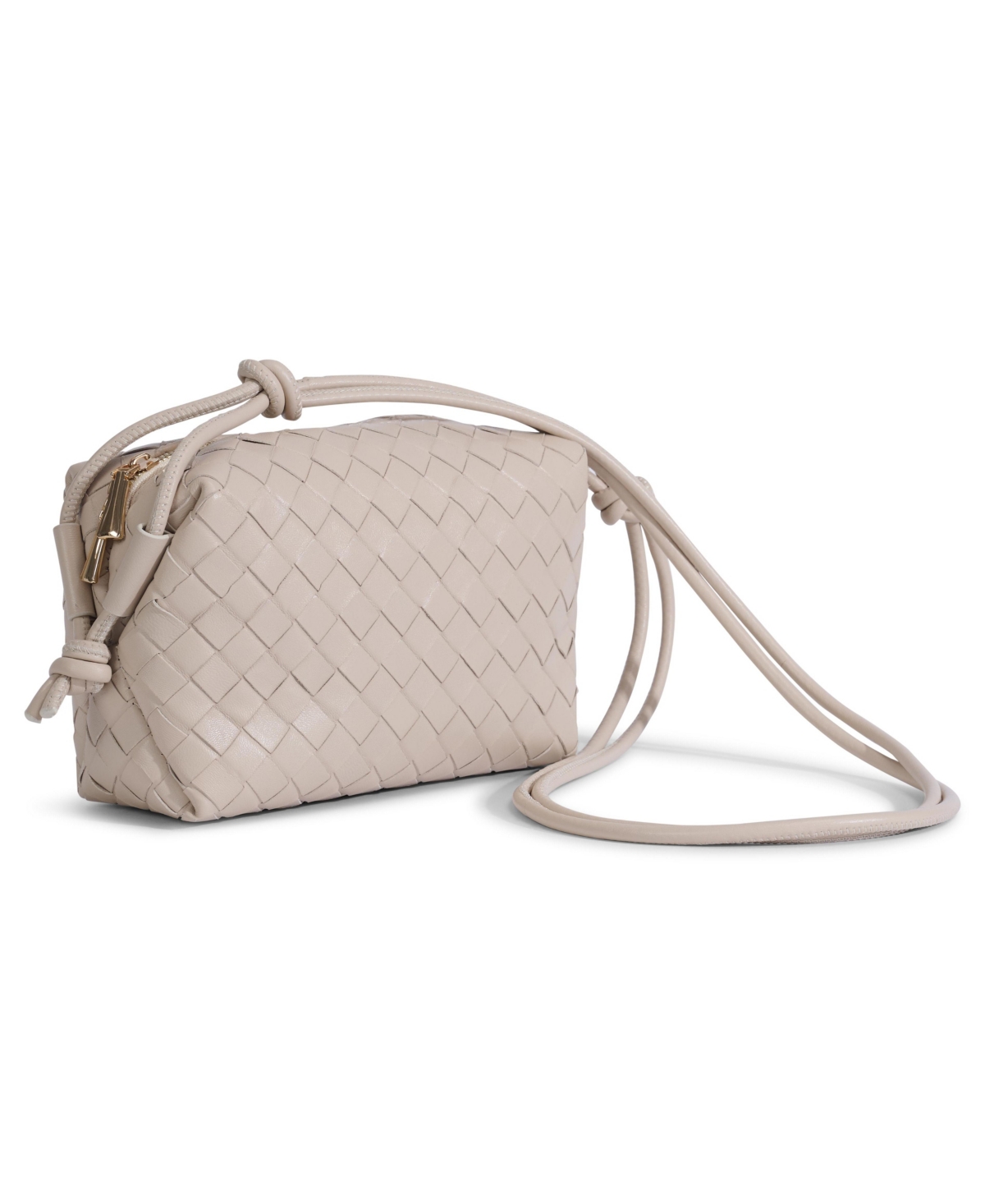 Click here for Womens Beige Woven Leather Crossbody Bag - Beige prices