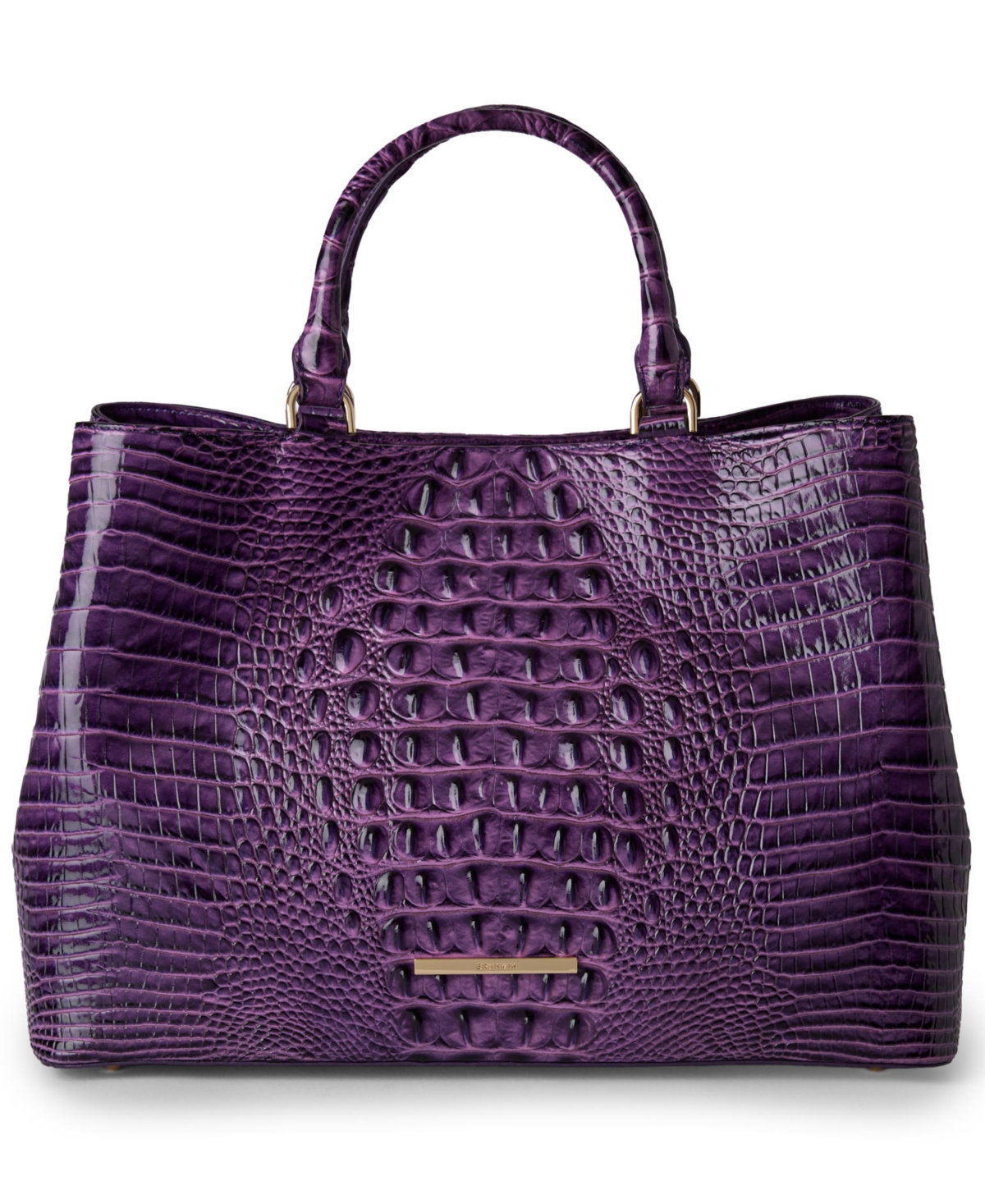 Click here for Brahmin Denise Large Leather Carryall Bag - Heroic... prices