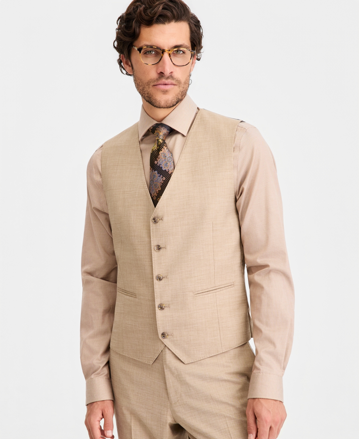 Click here for Tayion Collection Mens Classic-Fit Suit Separates... prices