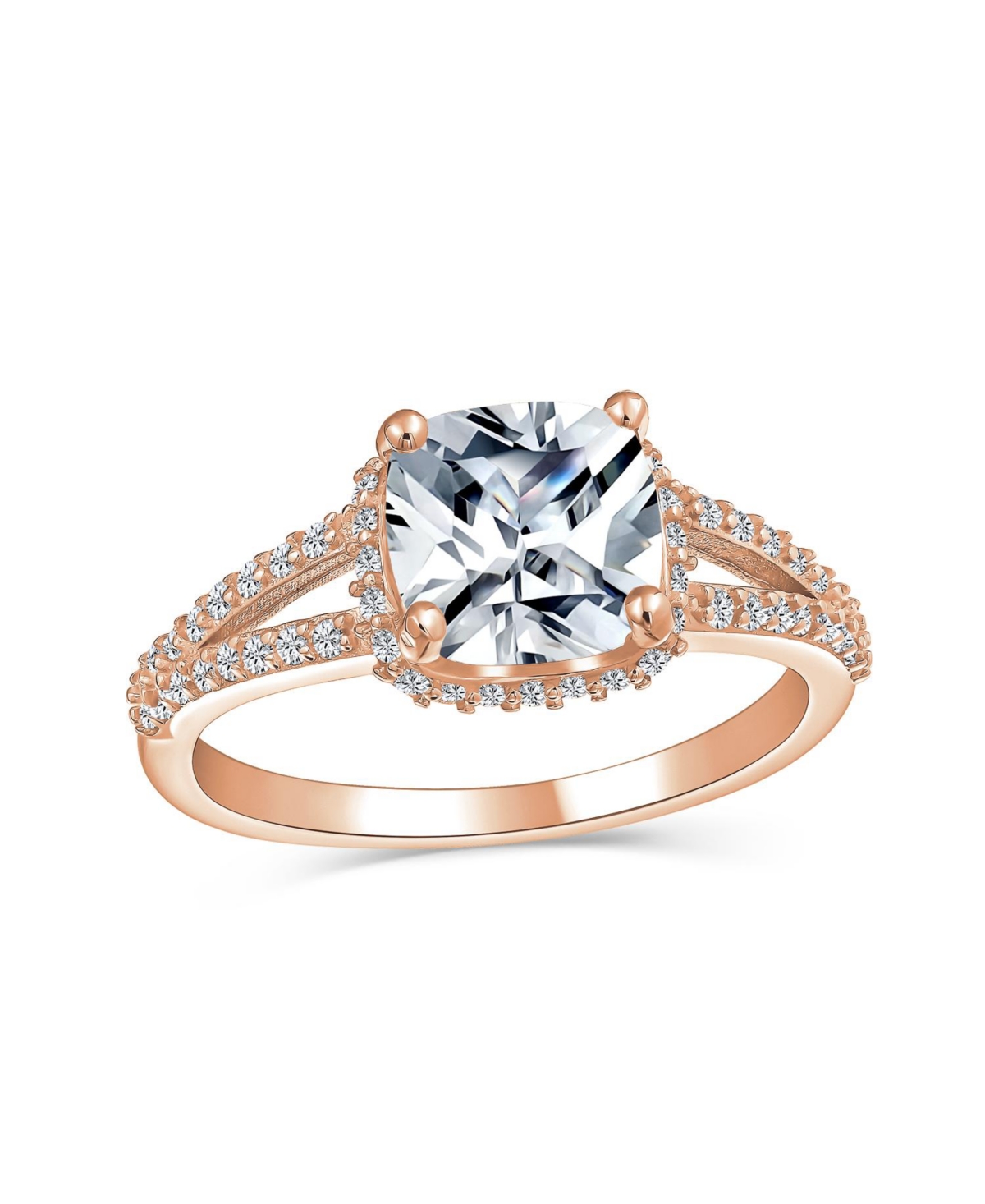 Click here for Bling Jewelry Classic 3CTW Cz Cubic Zirconia Halo... prices
