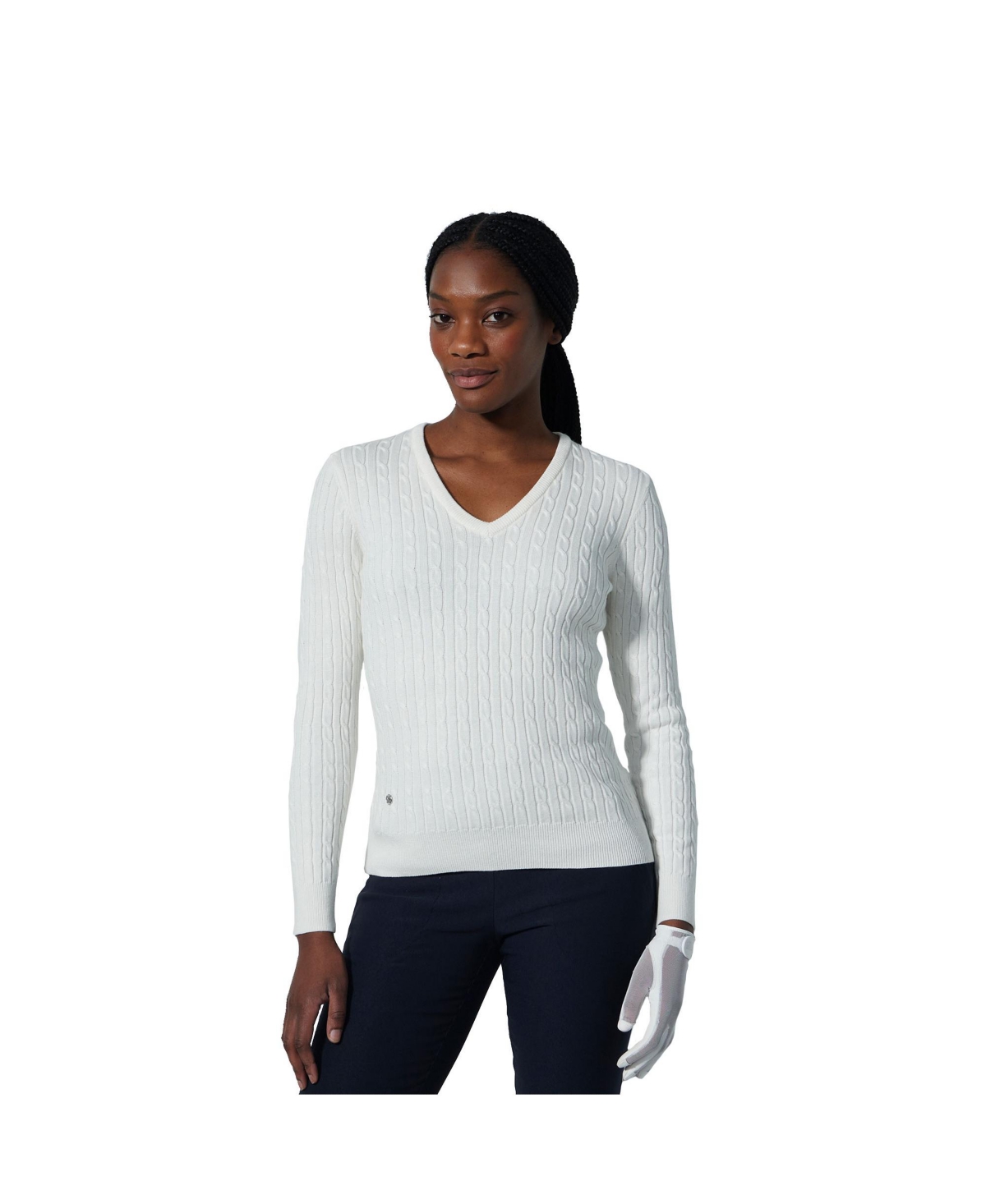Click here for Daily Sports Womens Madeline Golf Pullover - White prices