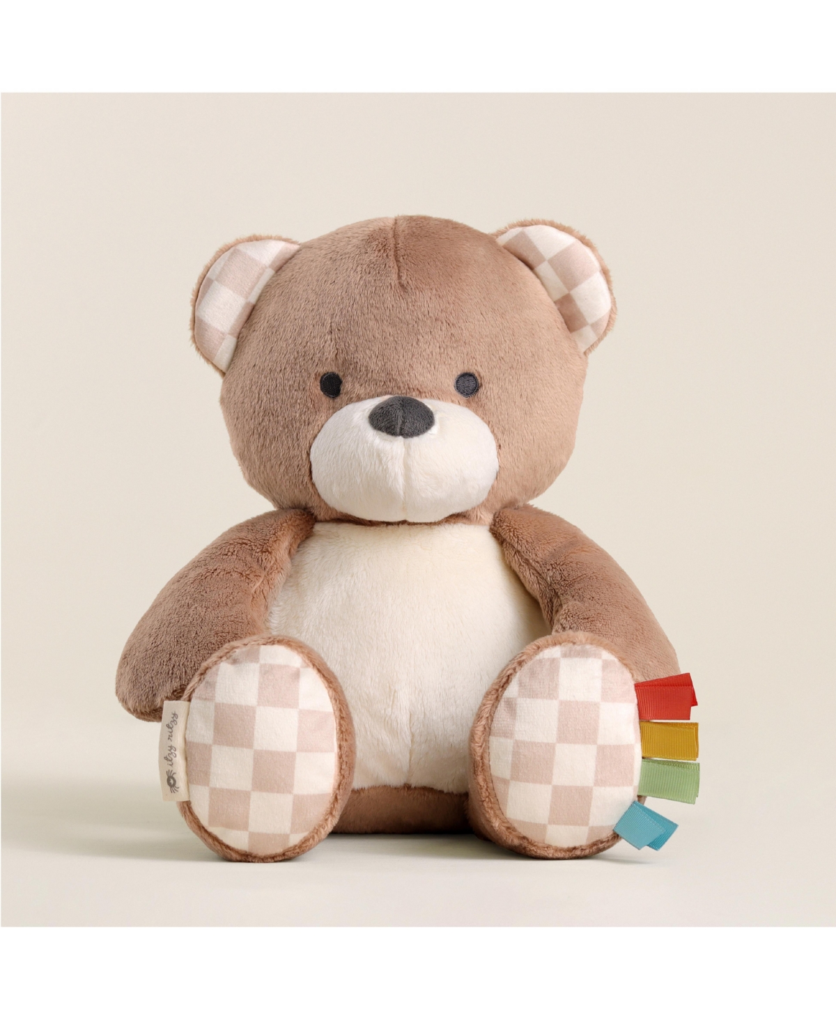 Click here for Itzy Ritzy Baby SweetieSnuggles Bear - Taupe prices