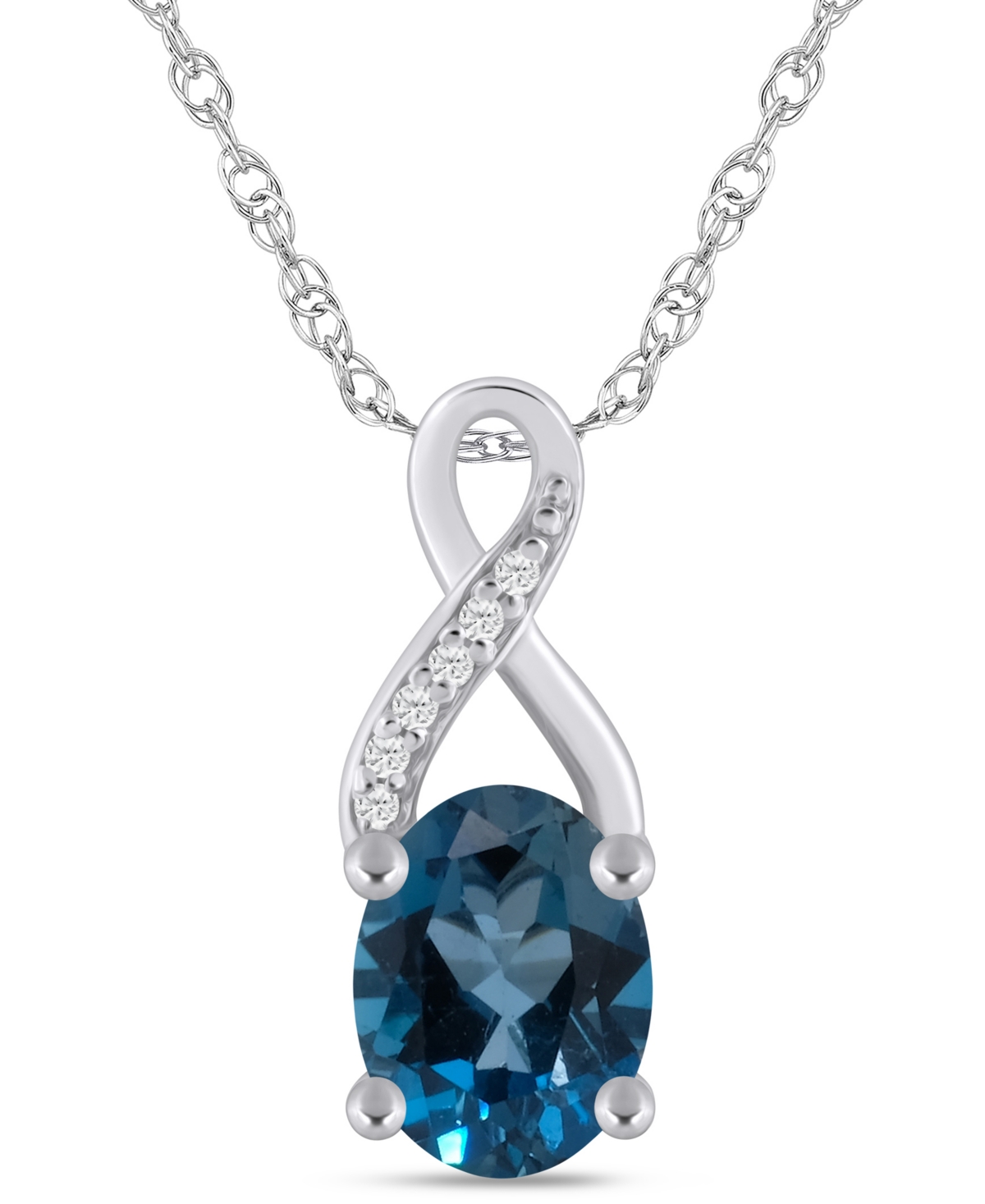 Click here for Macys Gemstone and Diamond Accent Set Necklace in... prices
