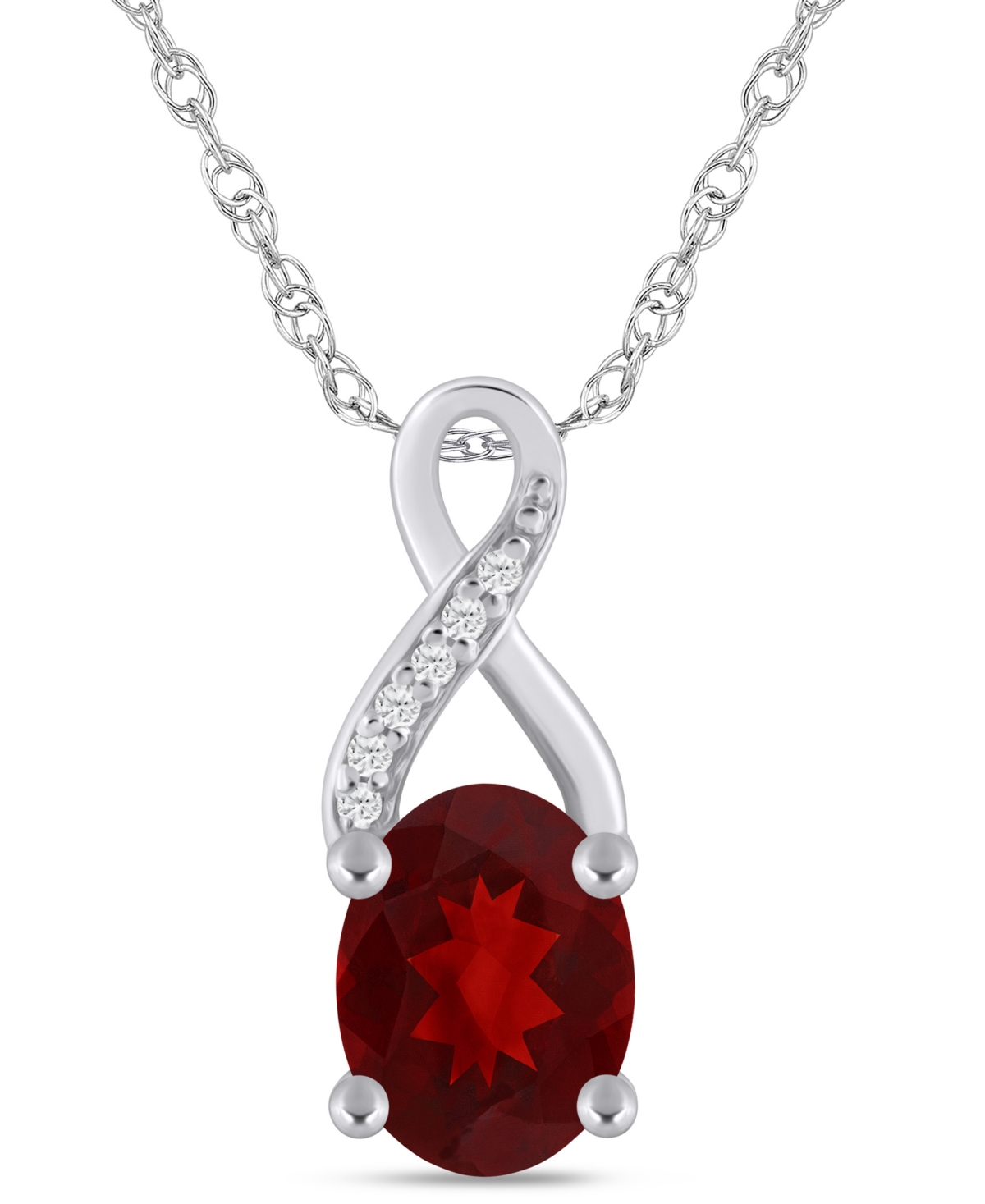 Click here for Macys Gemstone and Diamond Accent Set Necklace in... prices