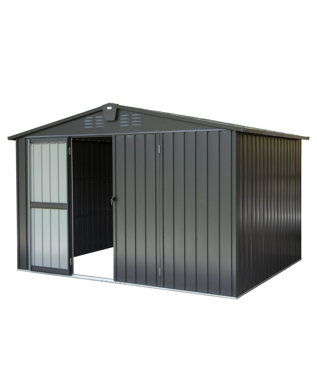Click here for Clihome 8-ft x 10-ft Galvanized steel Storage Shed... prices