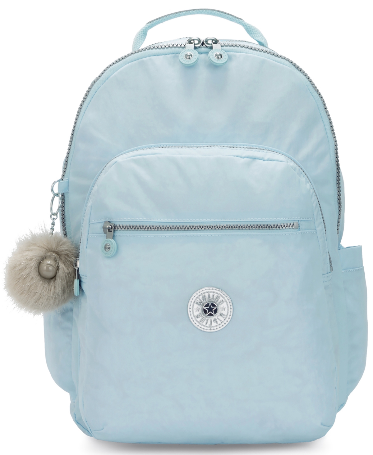 Click here for Kipling Seoul Medium Backpack - Bridal Blue prices