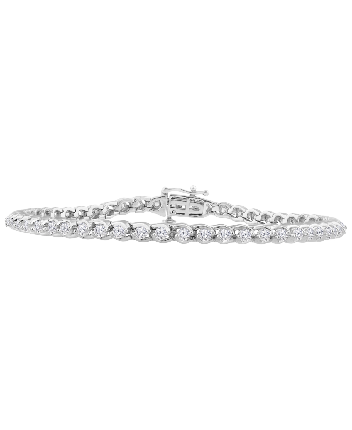 Click here for Diamond Bracelet (2 ct. t.w.) in 14K White Gold -... prices