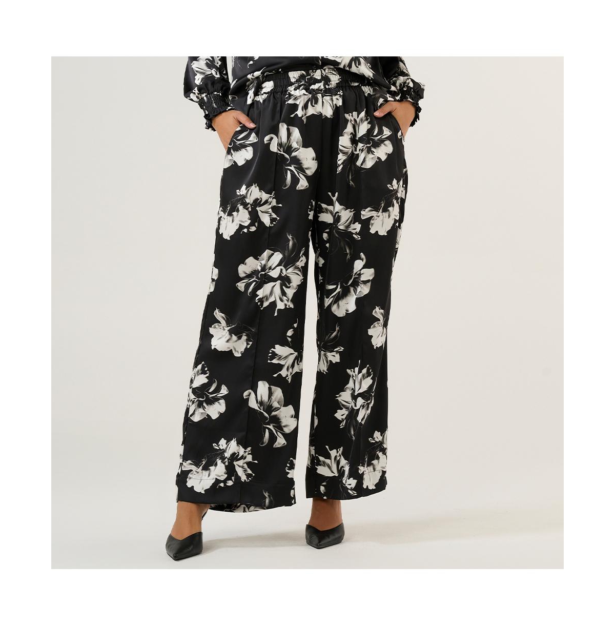 Click here for Estelle Plus Size Gilda Satin Pant prices