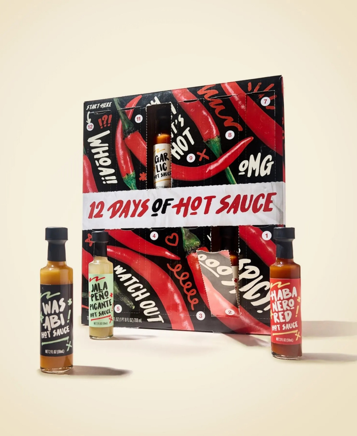 Click here for Msrf Holiday 12 Days of Hot Sauce Gift Box Advent... prices