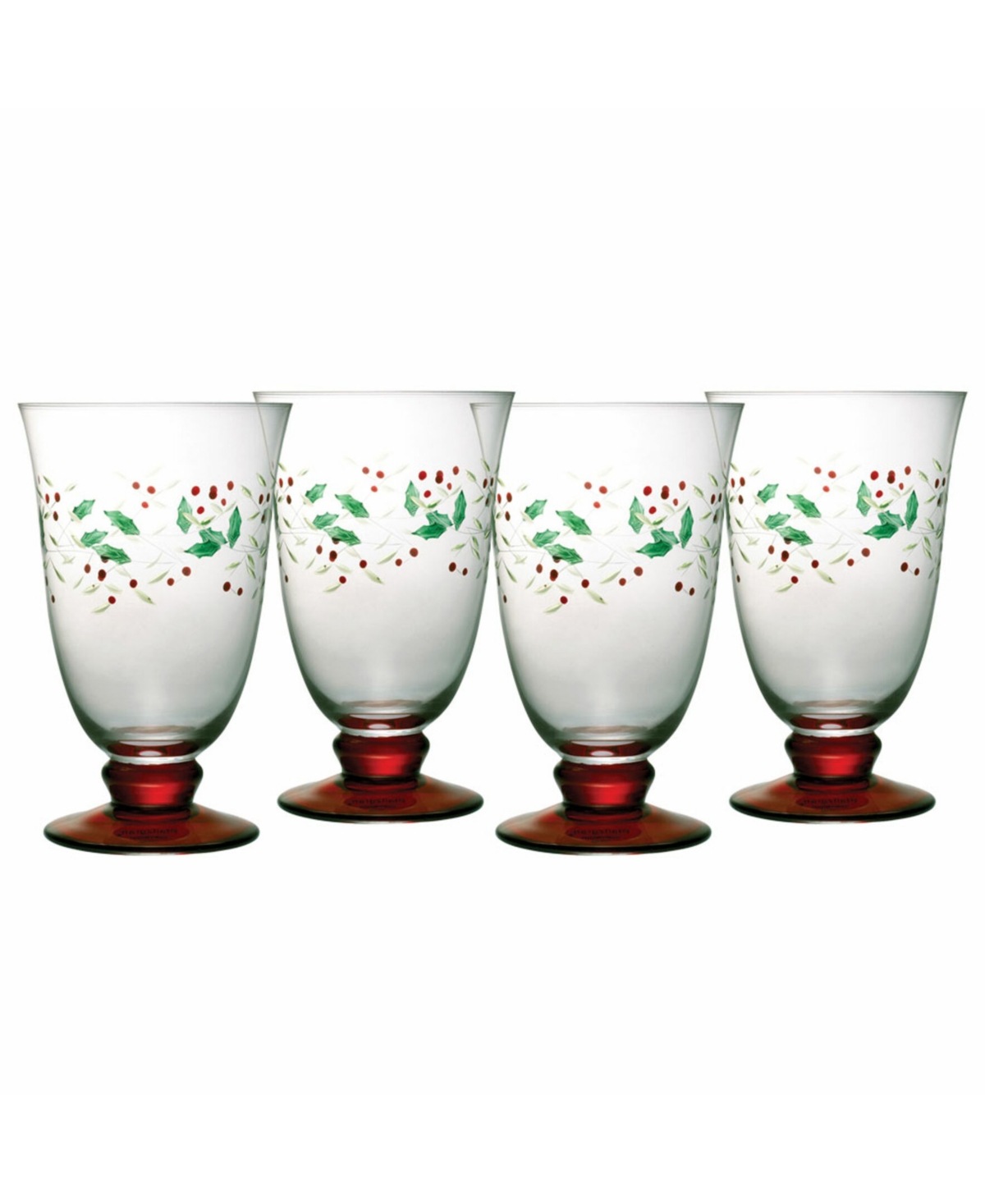 Click here for Winterberry Holiday Goblet Glasses  Set of 4 prices