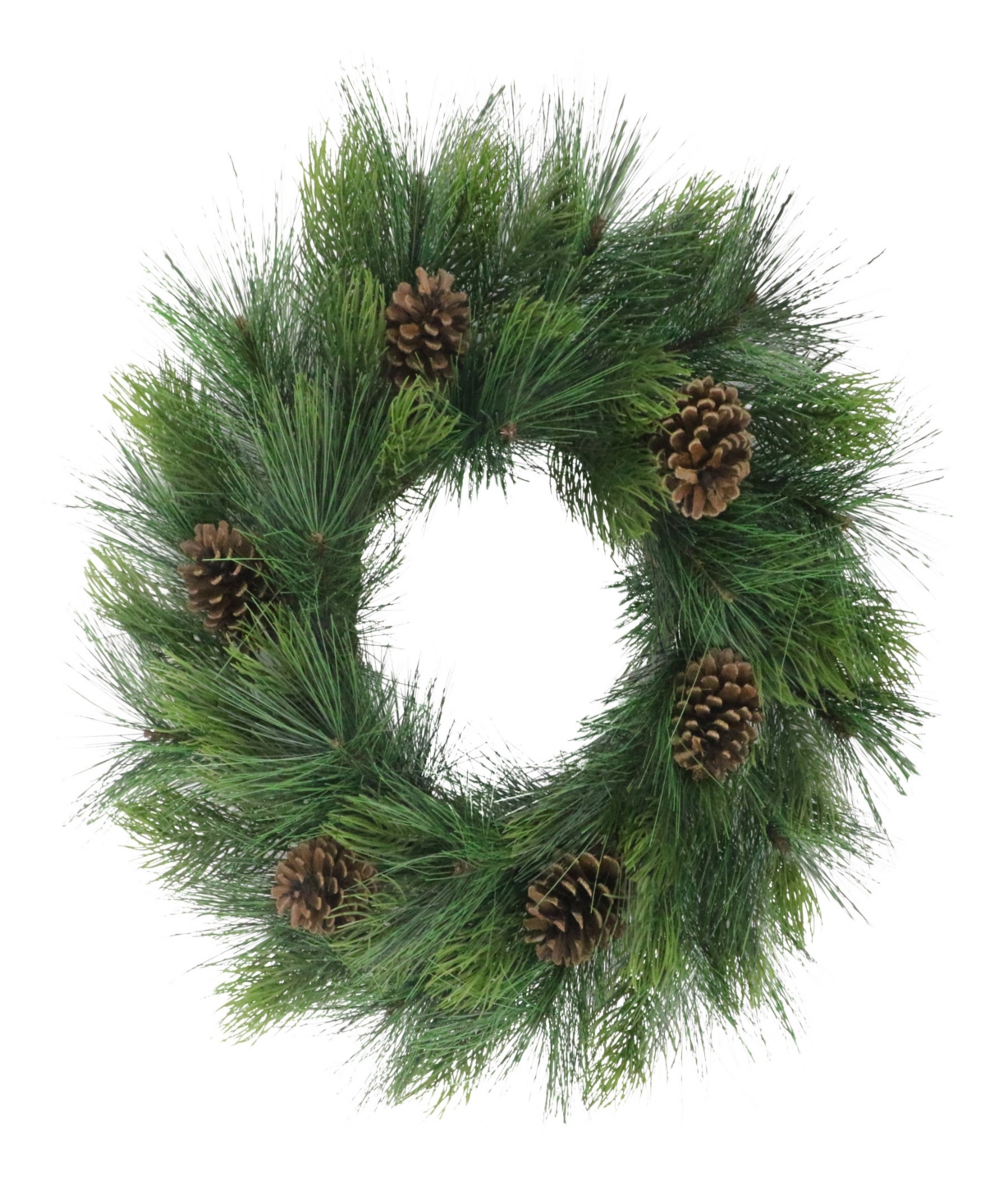 Click here for Puleo 24 Artificial Adorned Wreath with Pinecones... prices