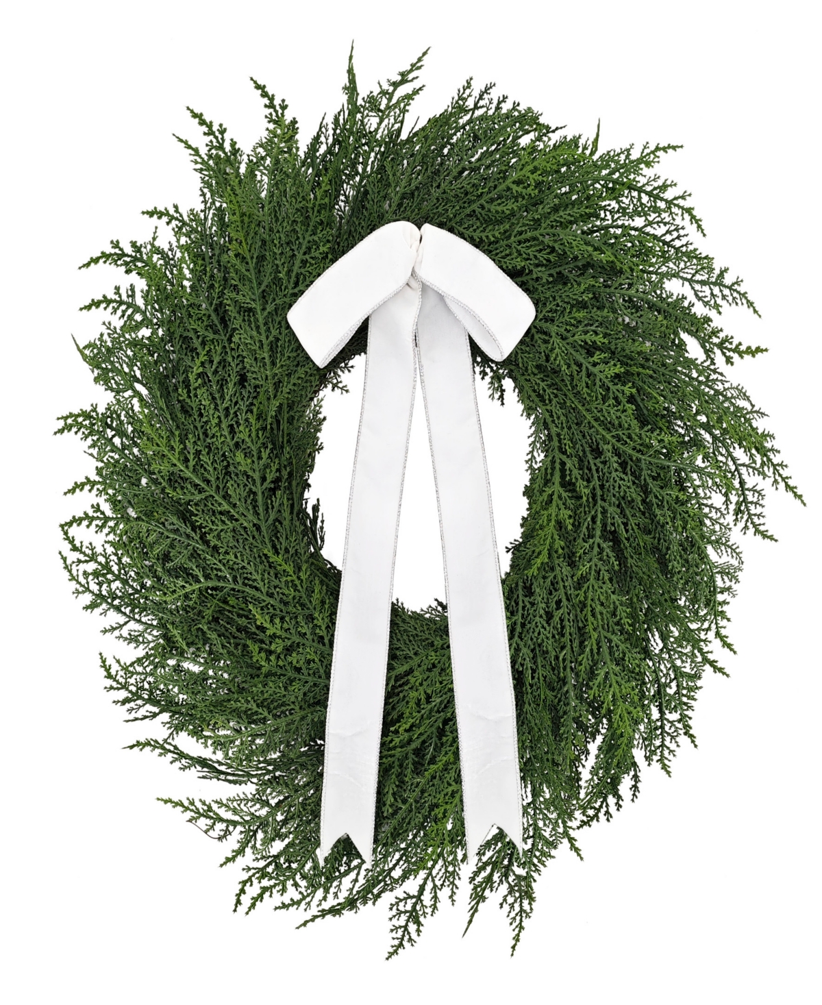 Click here for Puleo 22 Artificial Cypress Christmas Wreath with... prices
