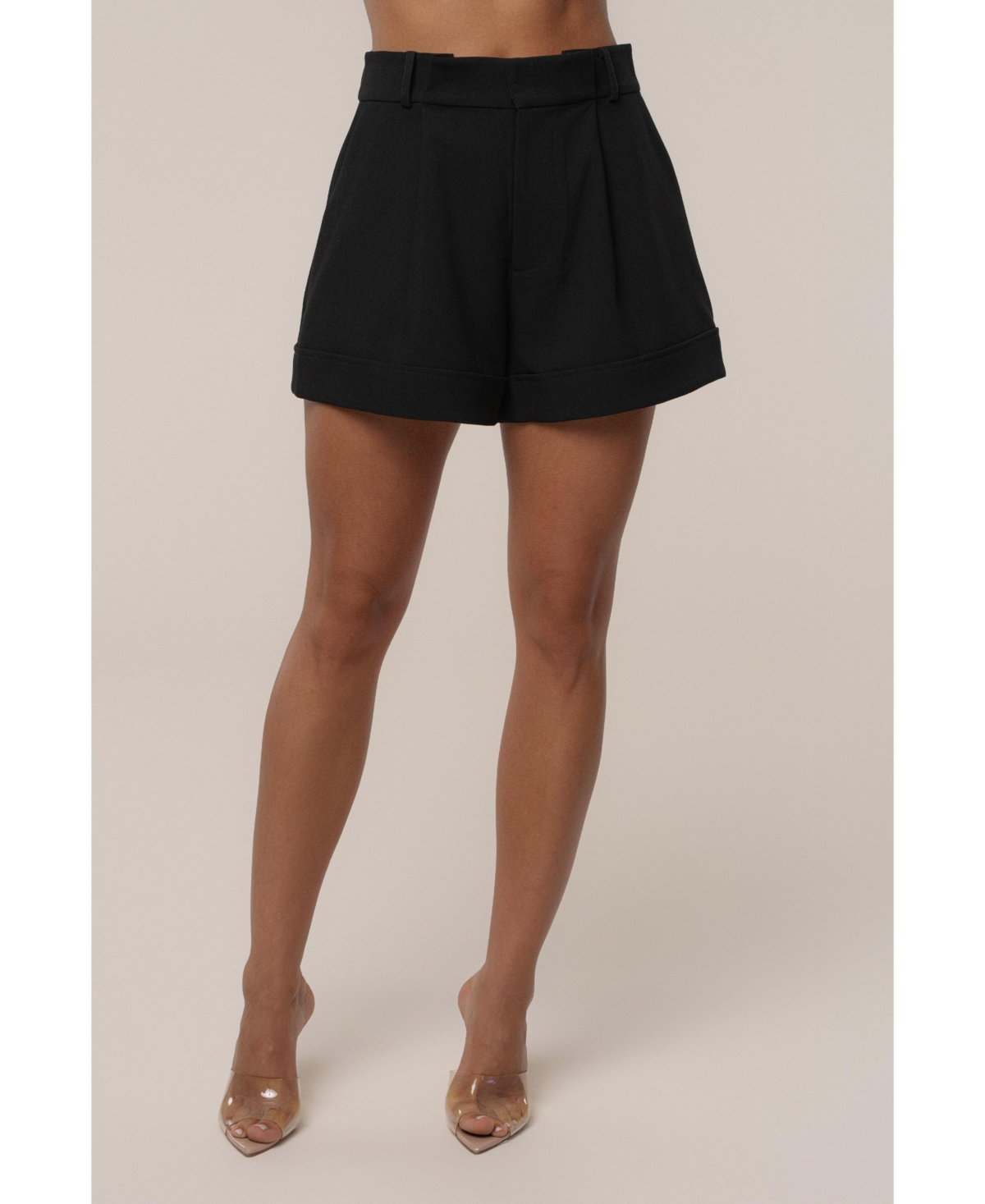 Click here for Jluxlabel Womens Soft Breeze Woven Shorts - Black prices