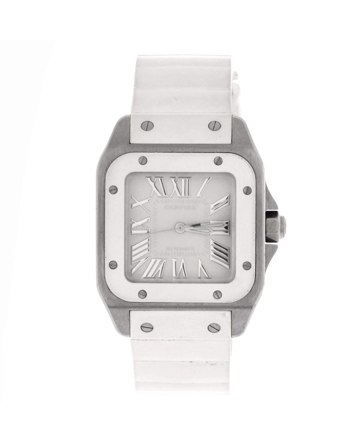 Click here for Pre-Owned Cartier Santos 100 Automatic Watch in St... prices