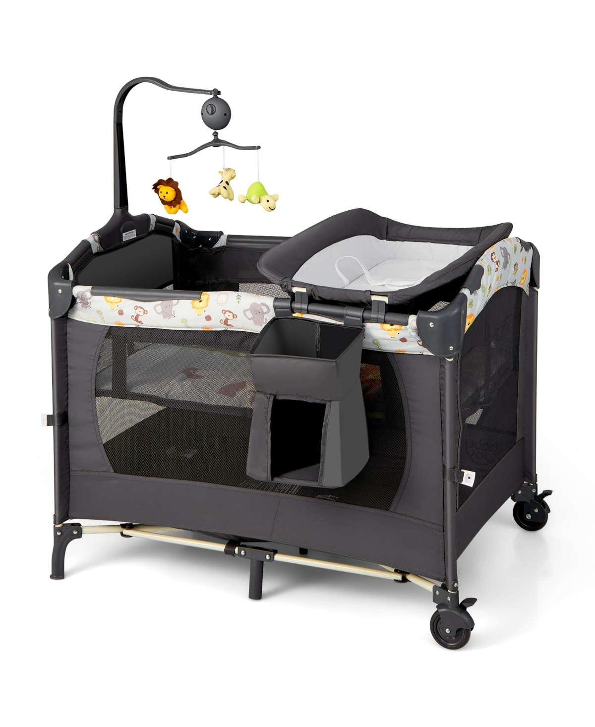 Click here for Costway Baby Bedside Sleeper Portable Baby Bassine... prices