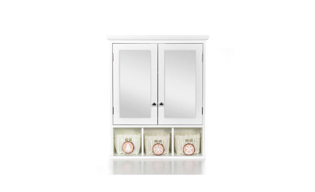 Click here for Slickblue Wall Mounted Bathroom Storage Cabinet wi... prices