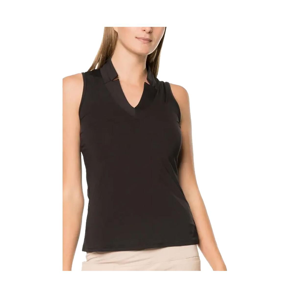 Click here for Lucky in Love Chi Chi Womens Golf Tank Top - Black prices
