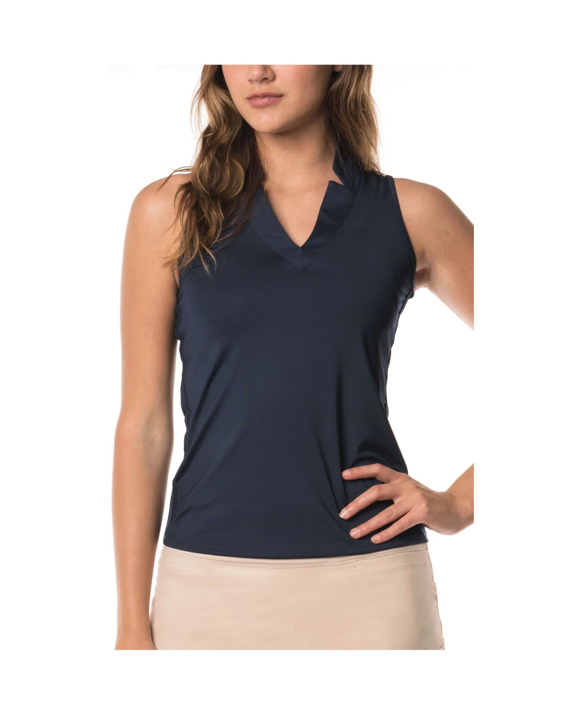 Click here for Lucky in Love Chi Chi Womens Golf Tank Top - Midni... prices