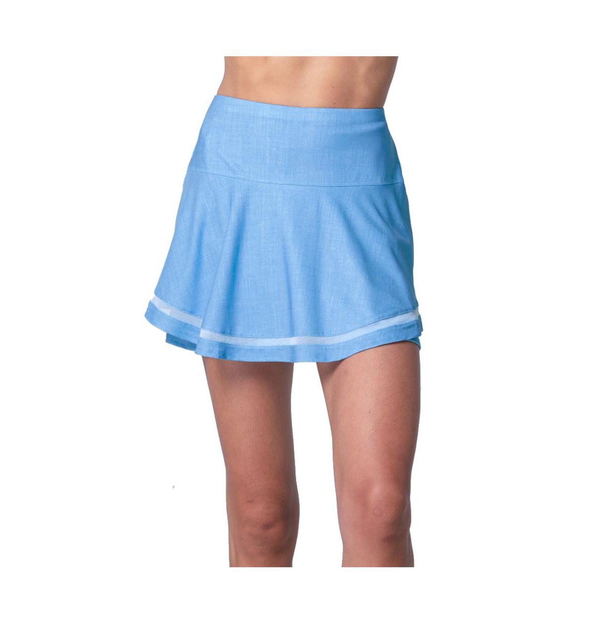 Click here for Lucky In Love Womens Linen Play 14 Inch Tennis Ski... prices